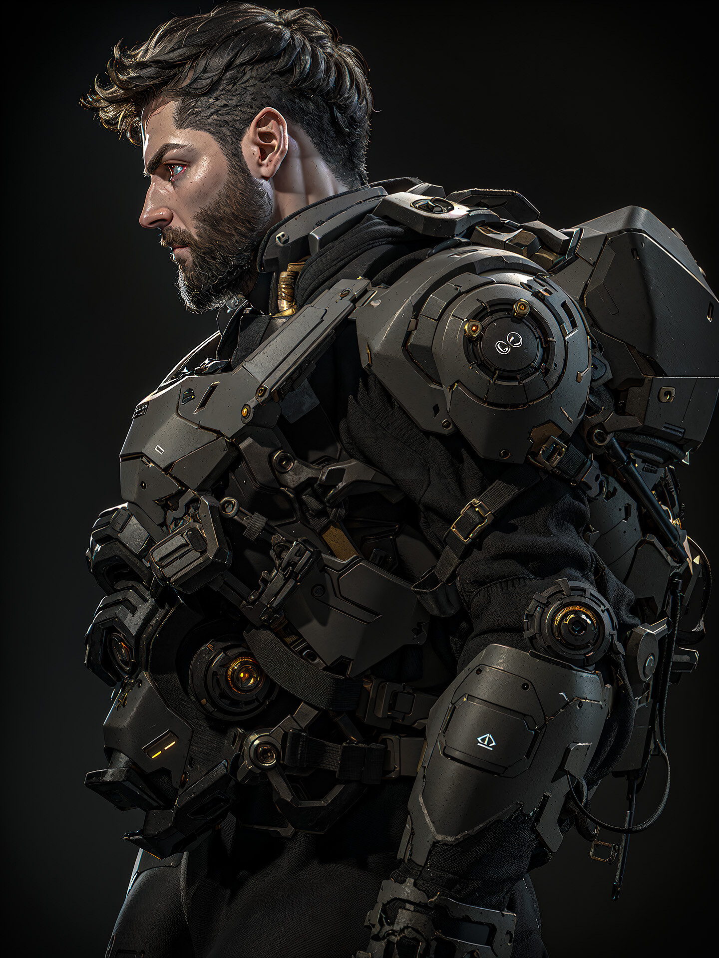 Futuristic Suit Armor