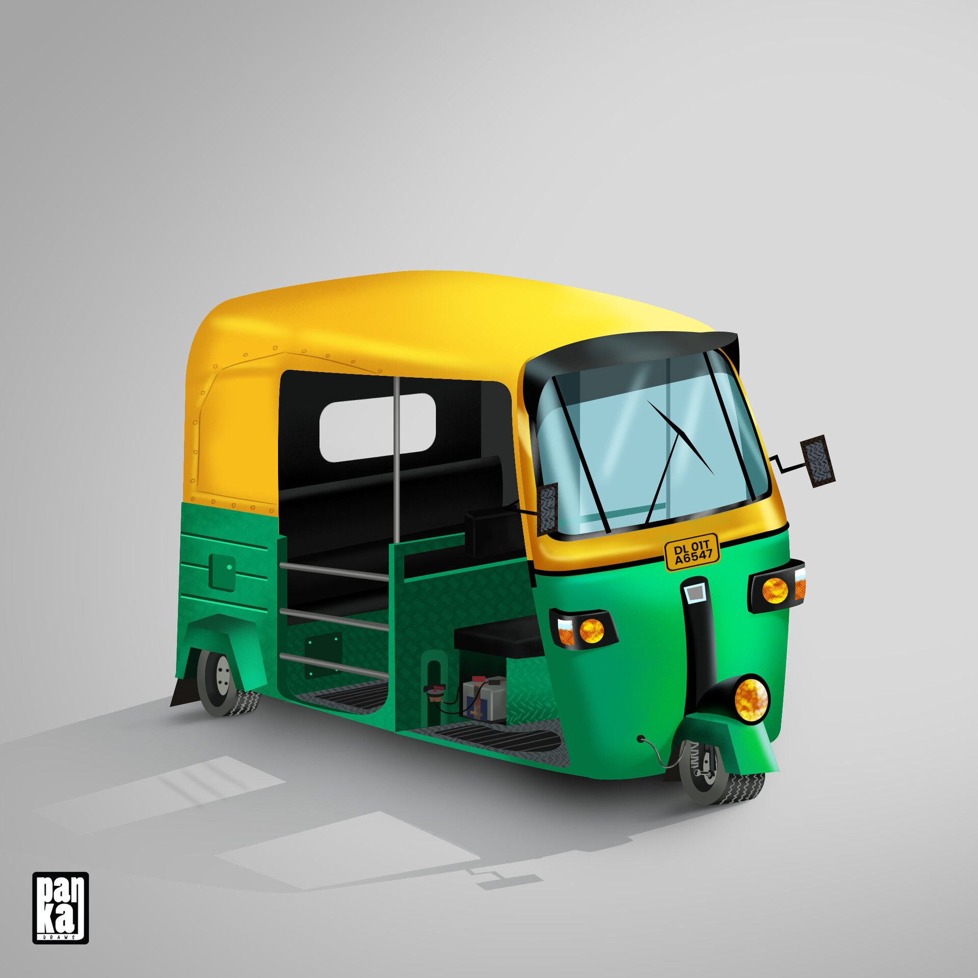 ArtStation - Indian Auto