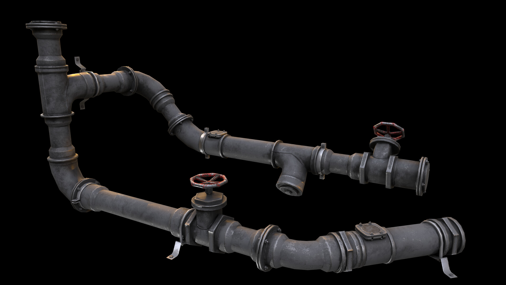 ArtStation - Water pipes.