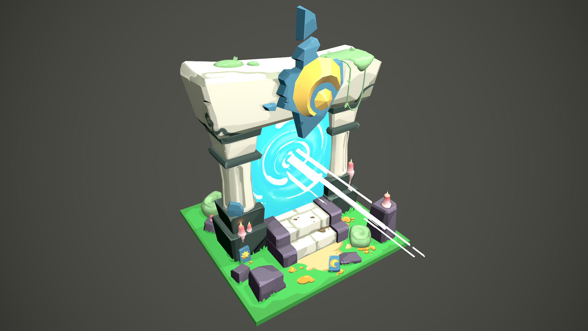 ArtStation - hanpainted portal