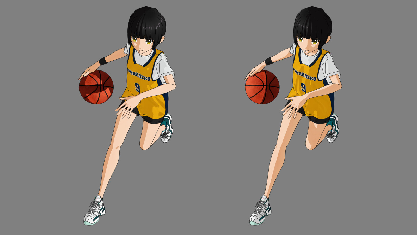 Kim Aldrin Pante - 3D character (anime style)