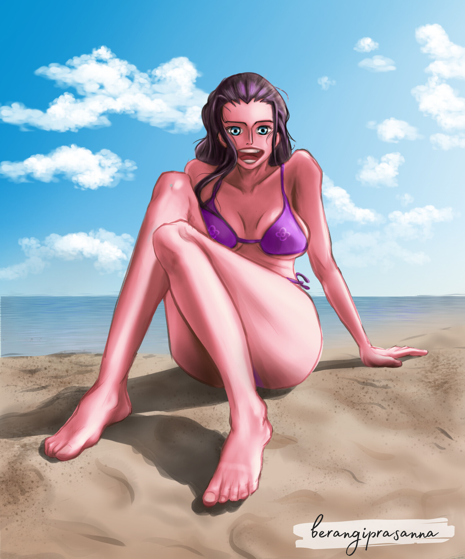 ArtStation - Nico Robin from OnePiece!