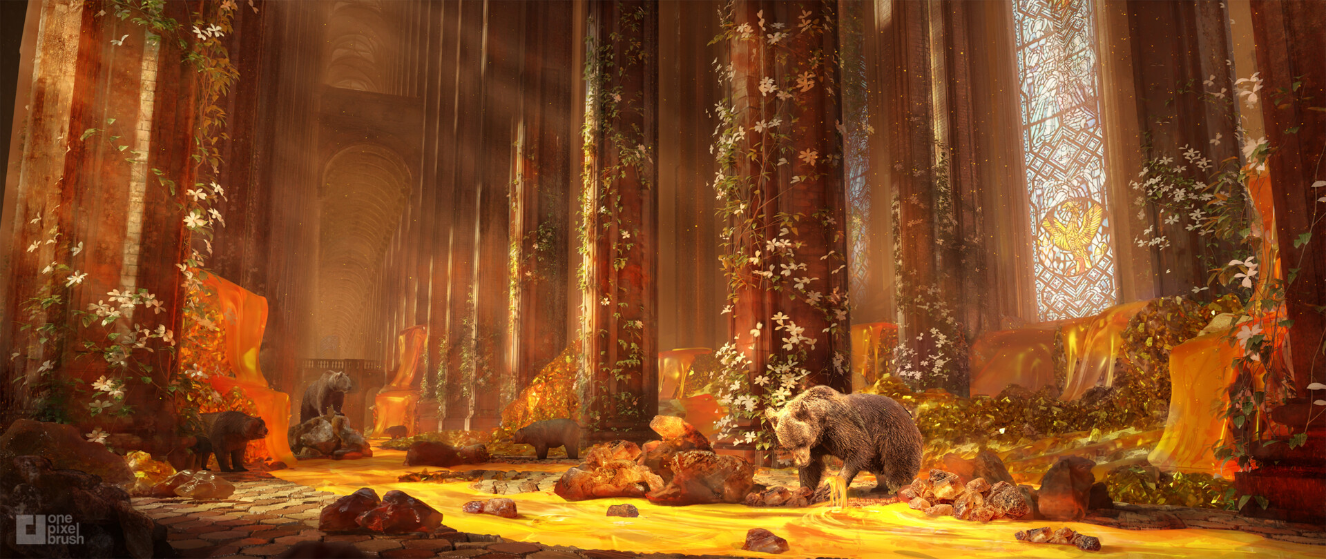 ArtStation - Grimbergen: Abbey Concept