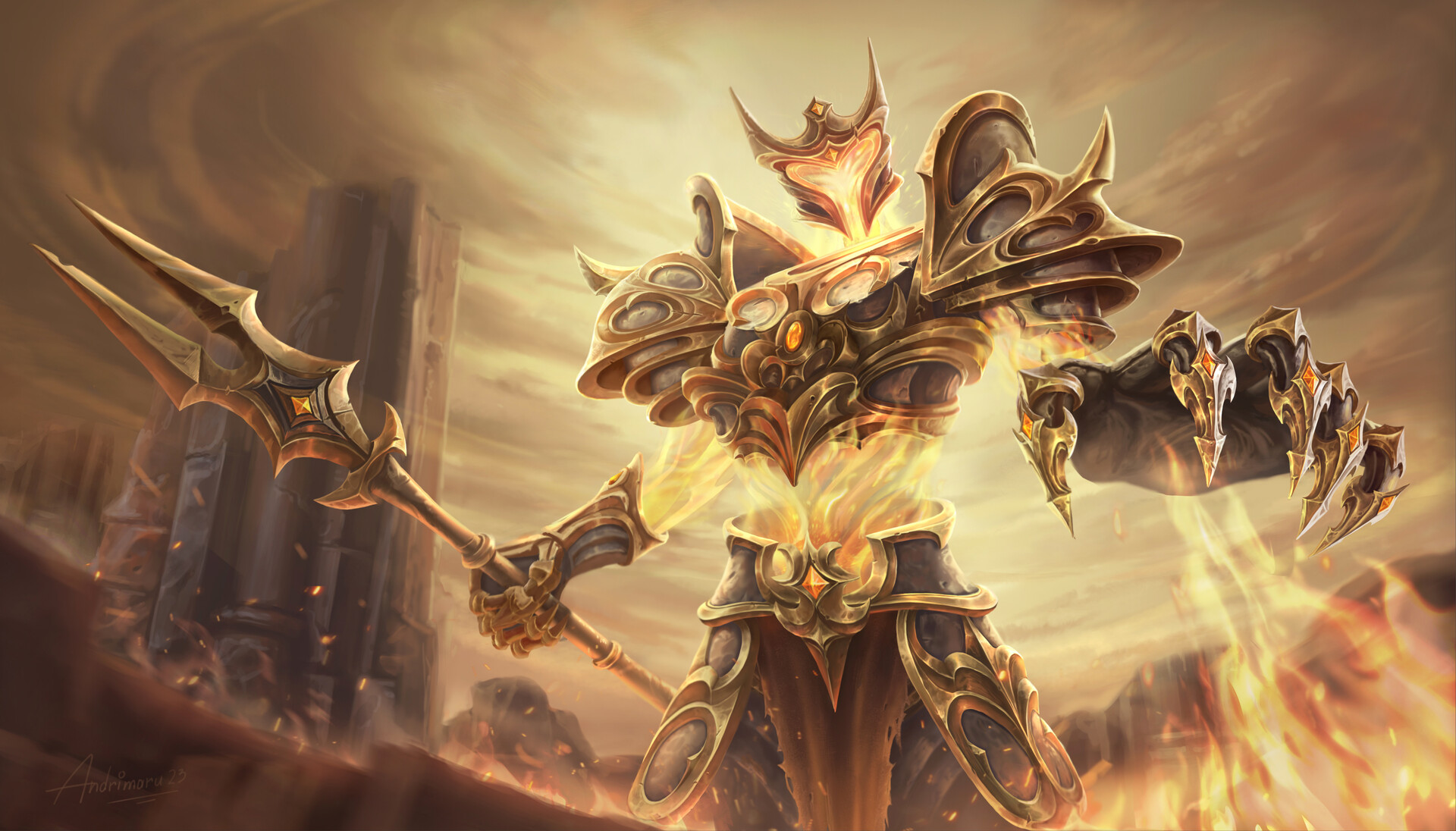 ArtStation - Fire spirit