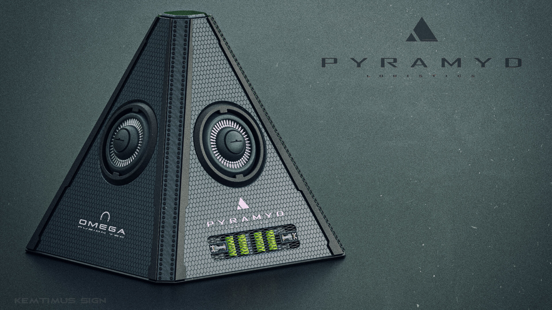 ArtStation - SciFi Pyramid