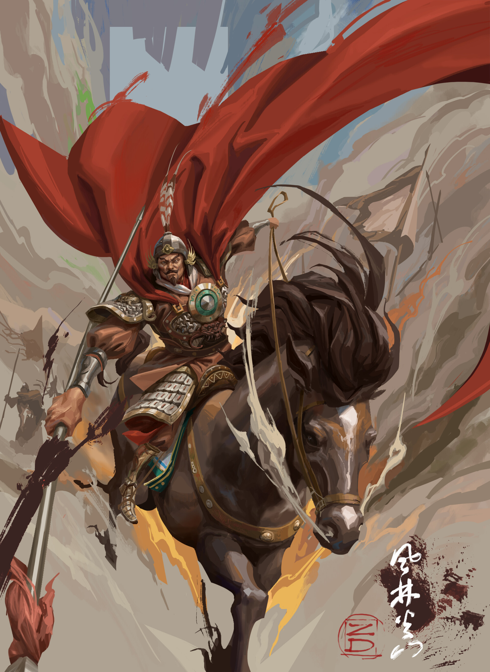ArtStation - 之前弄的一个古风项目