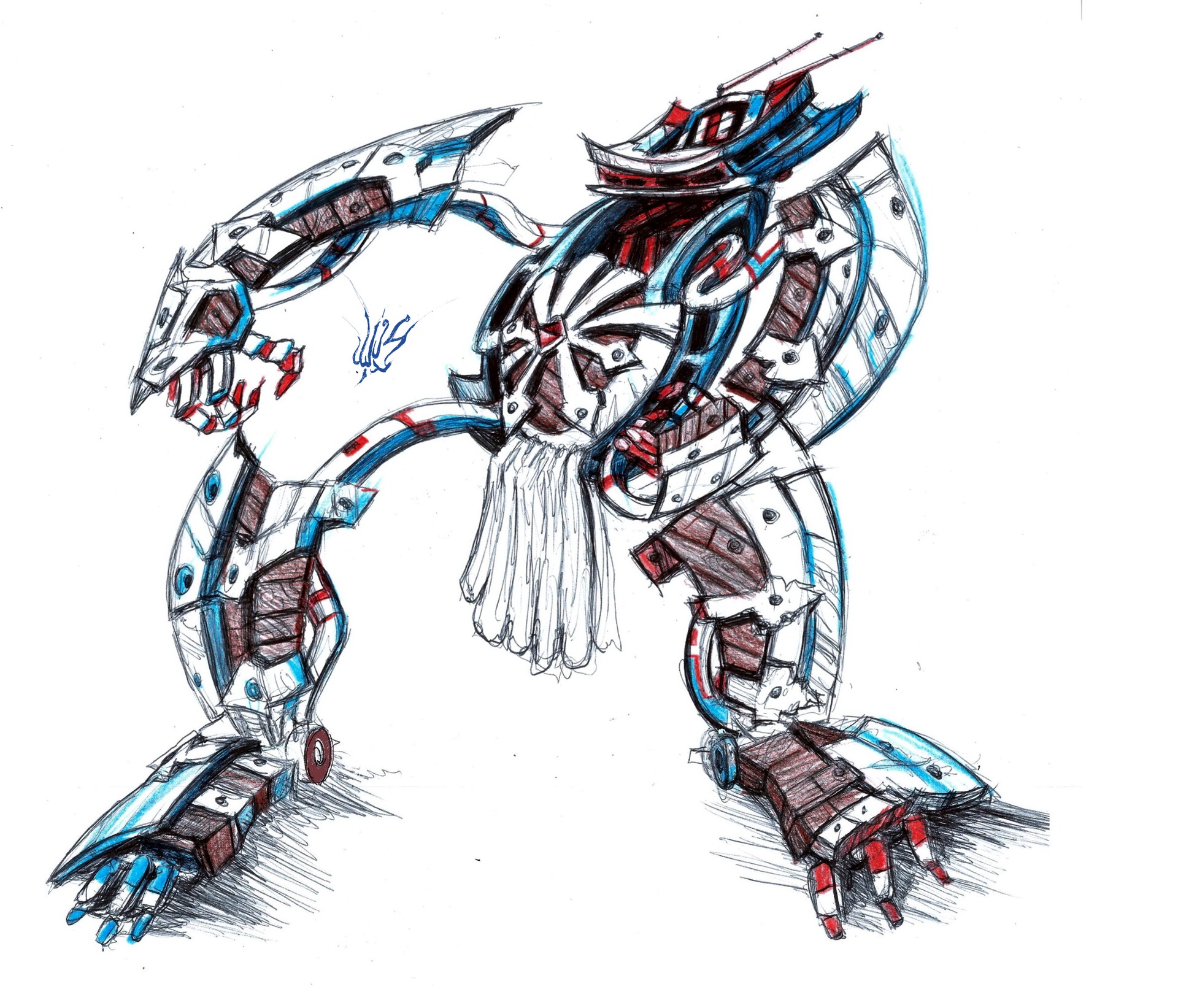 ArtStation - Mecha Shield-Squire