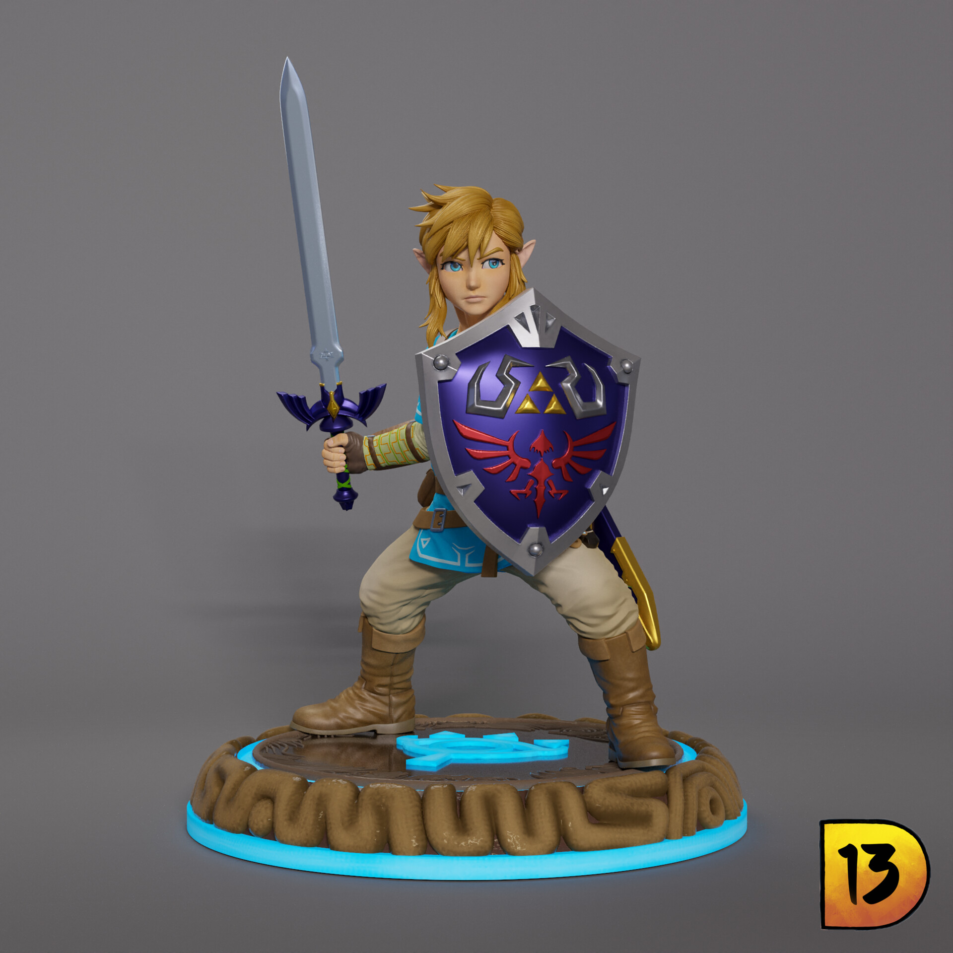 ArtStation - I'll Fight ! (Link BOTW)