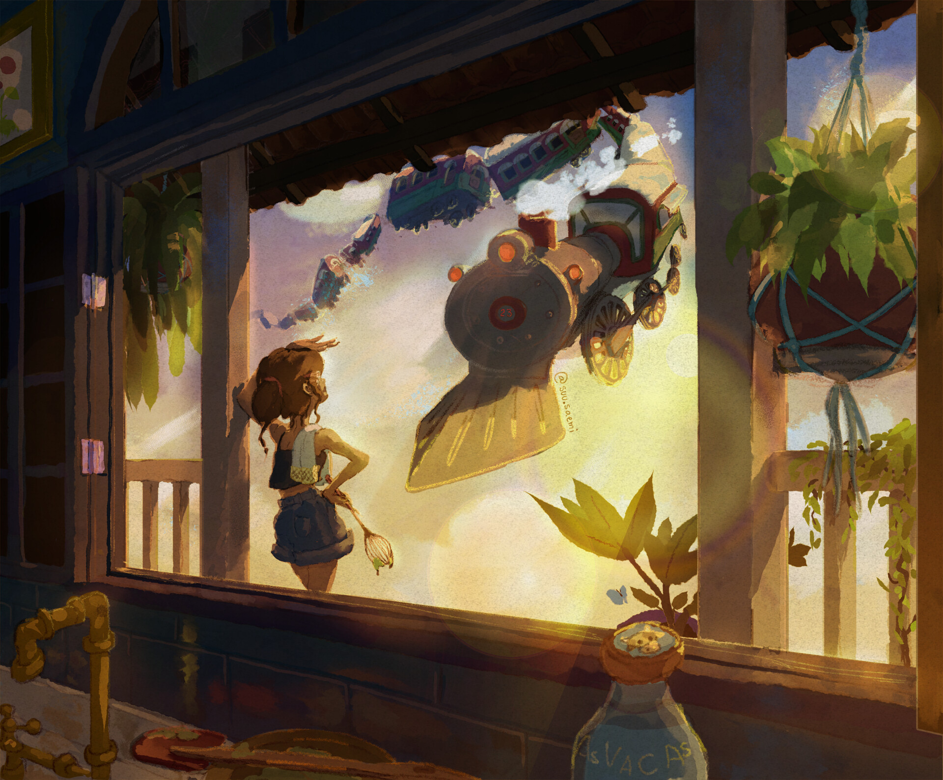 ArtStation - Weird things flying