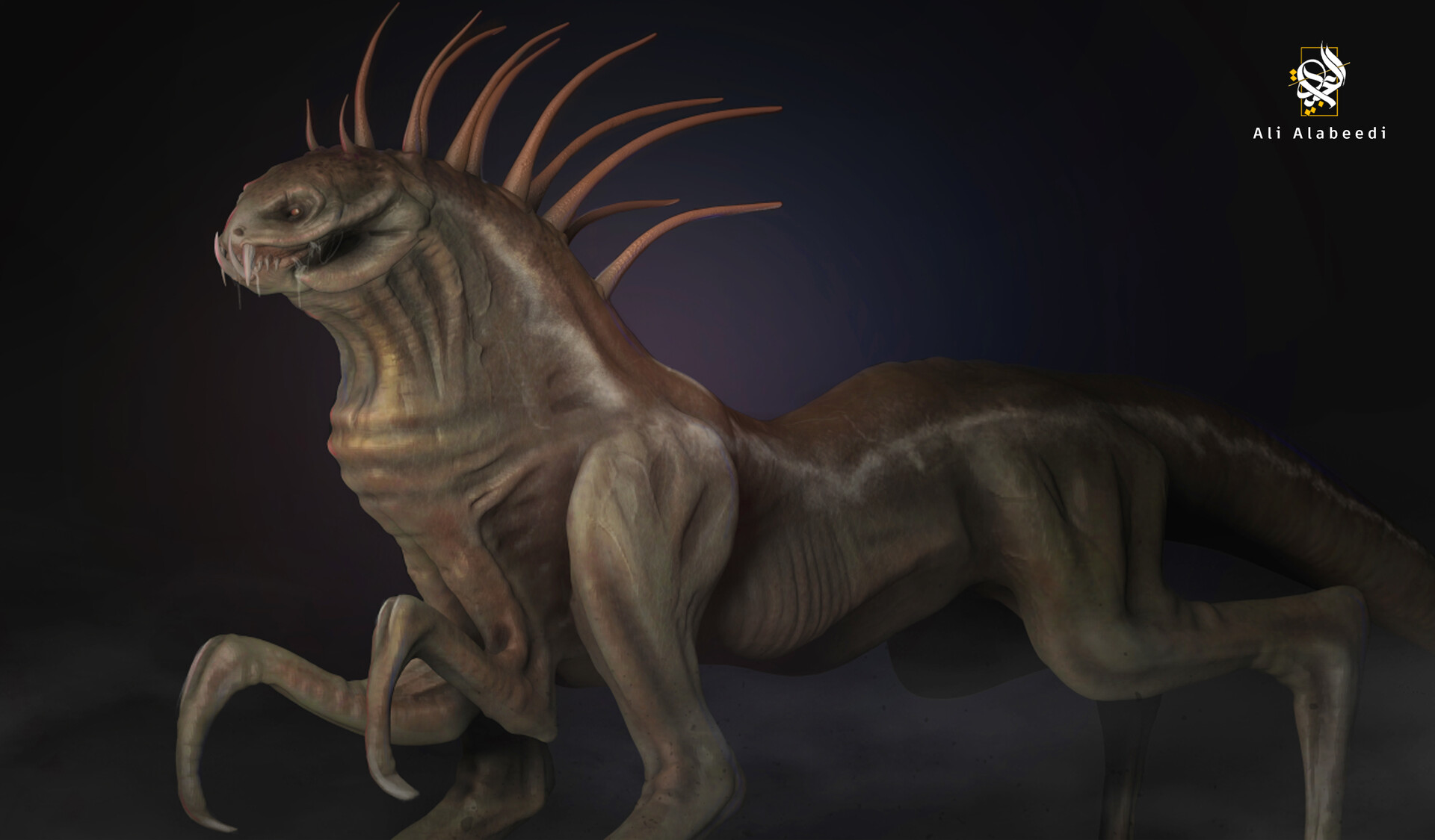 ArtStation - alien monster