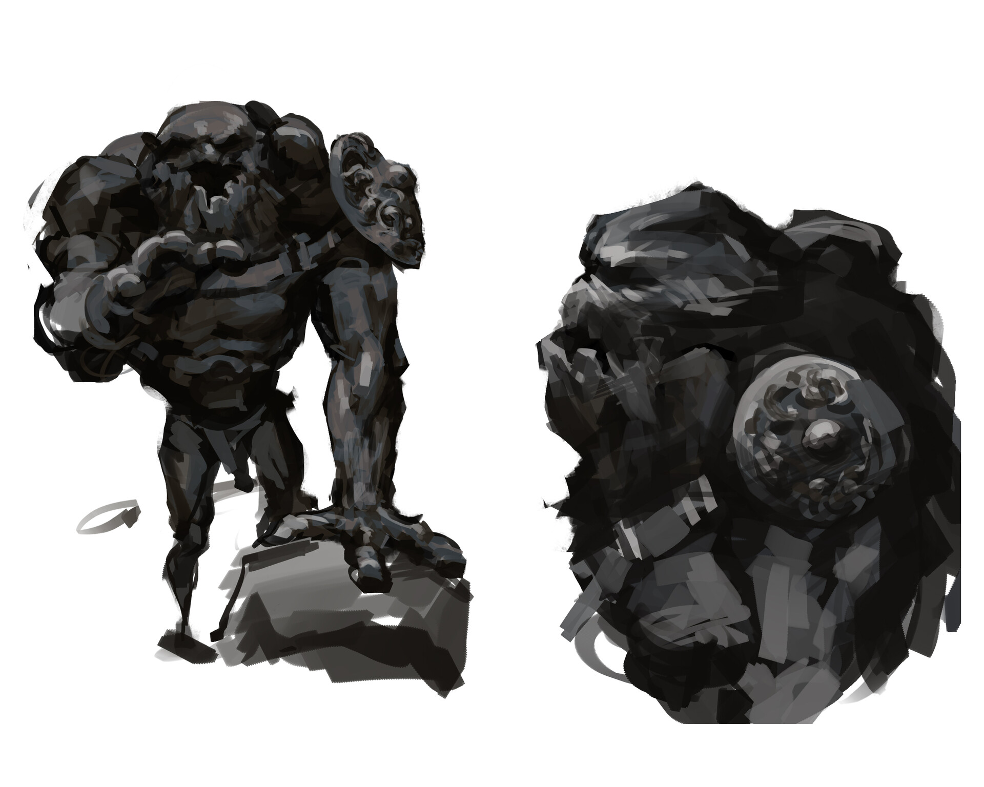 ArtStation - Monster sketches