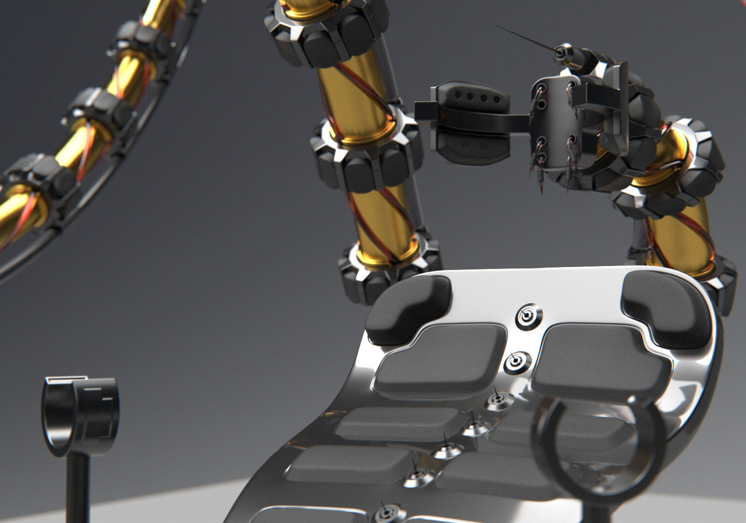 ArtStation - Interrogation seat.