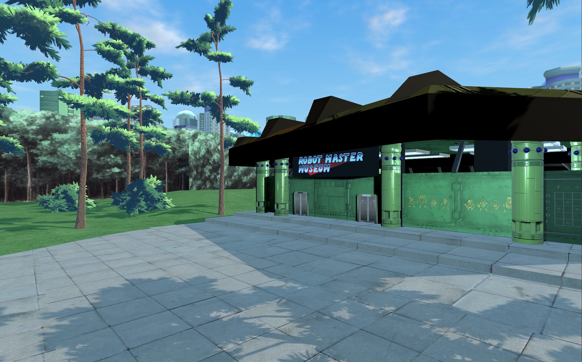 ArtStation - Mega Man 7 Robot Master Museum