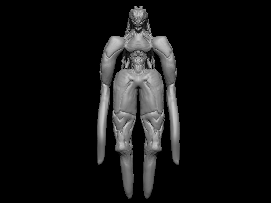 ArtStation - Alien 3d Sculpting