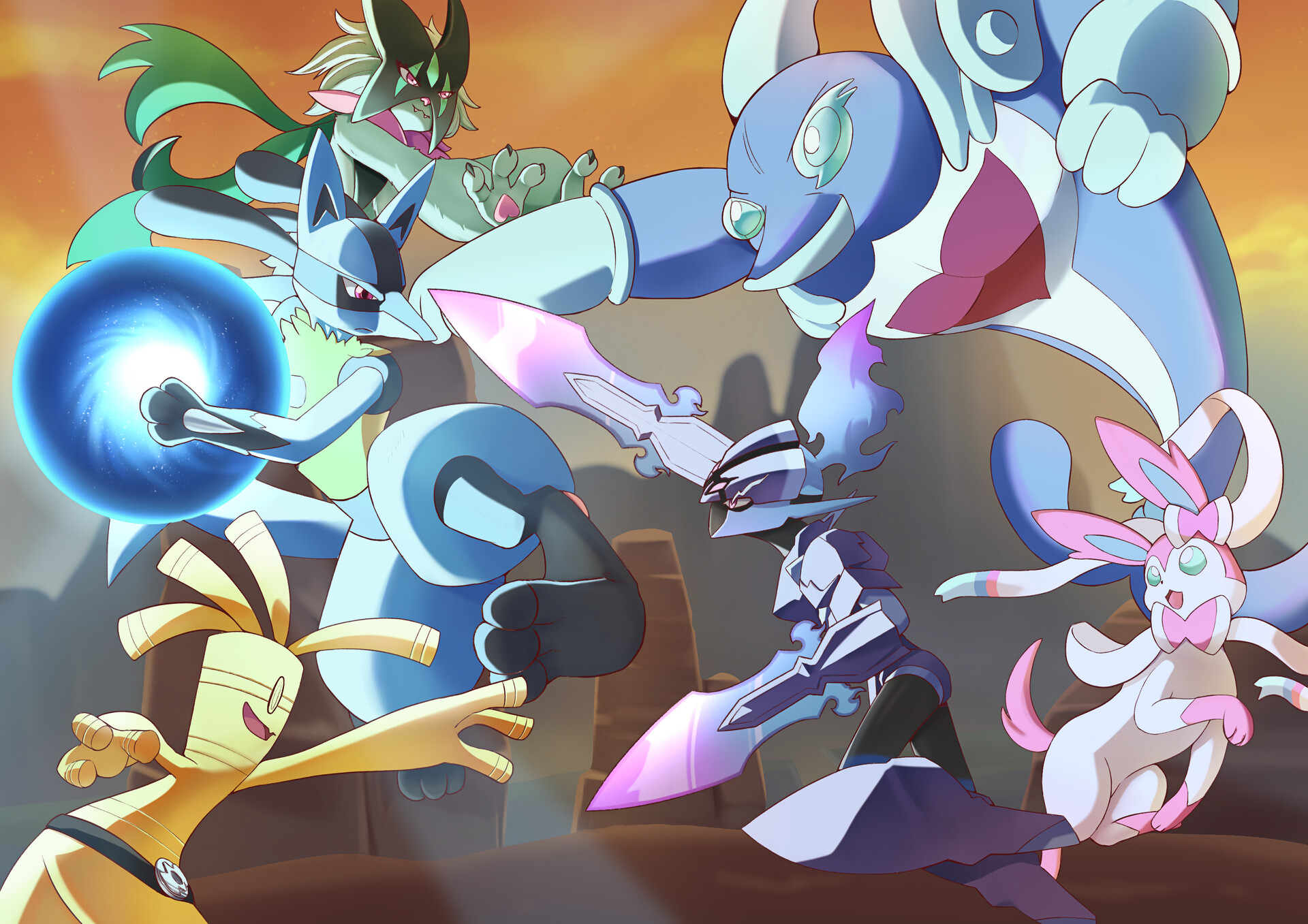 ArtStation - POKEMON