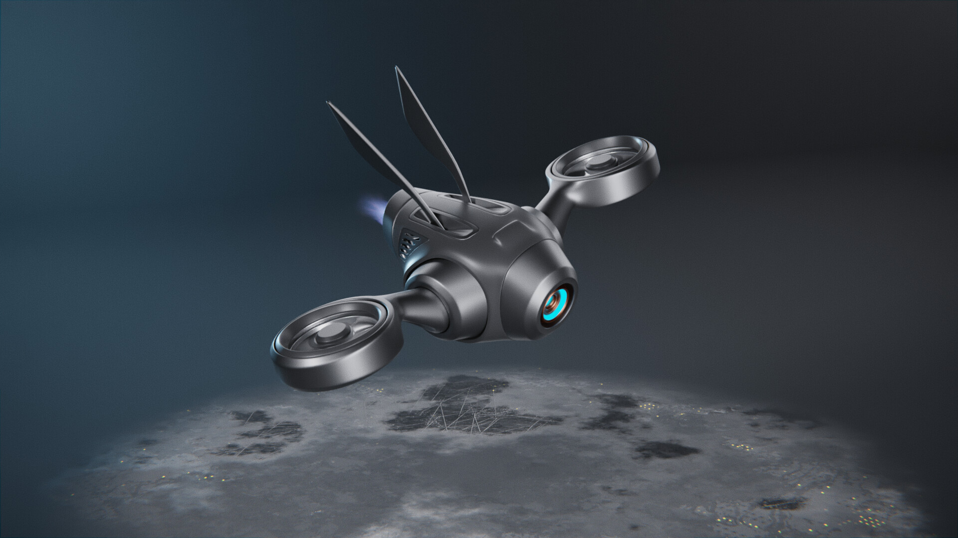 ArtStation - Scifi Drone