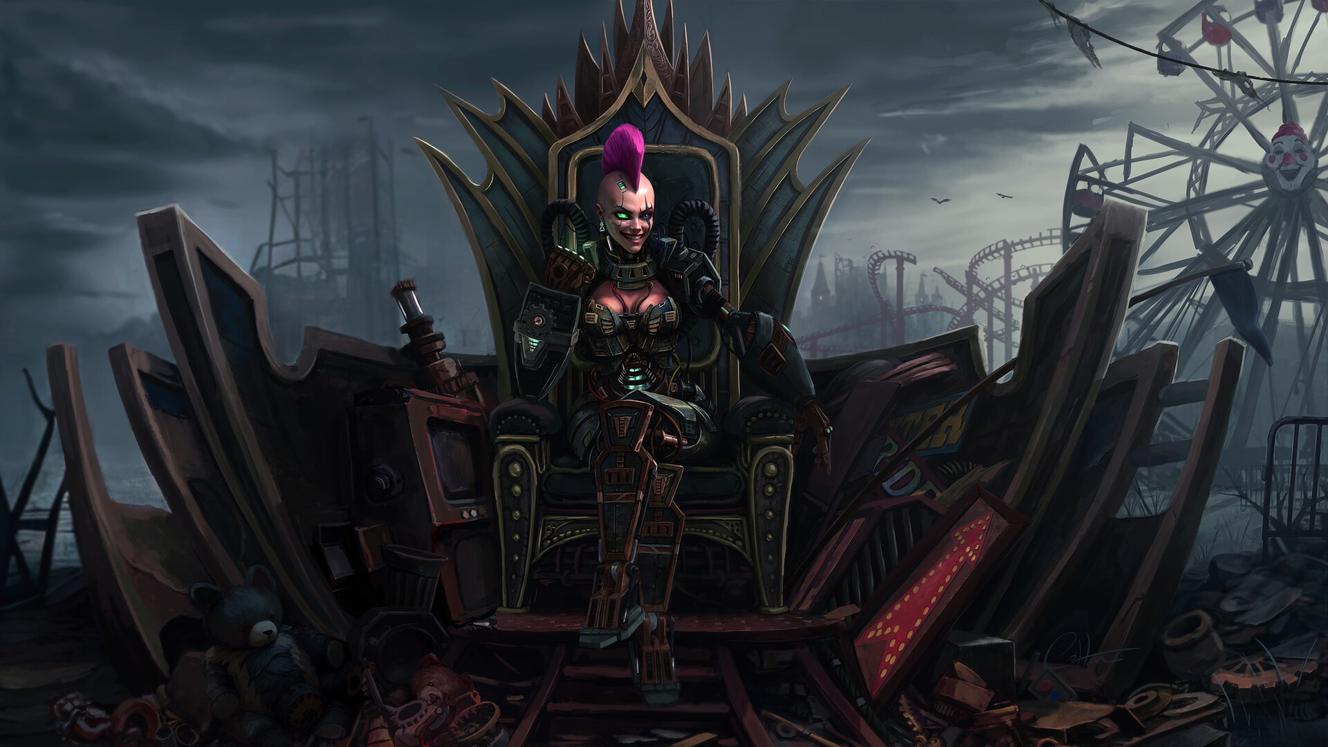 ArtStation - Amusement Cyborg
