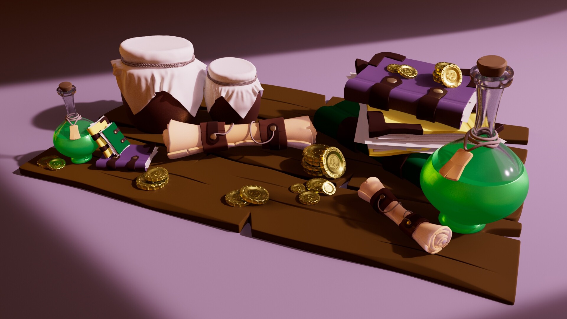 ArtStation - Exercise Stylized Style Part. 2