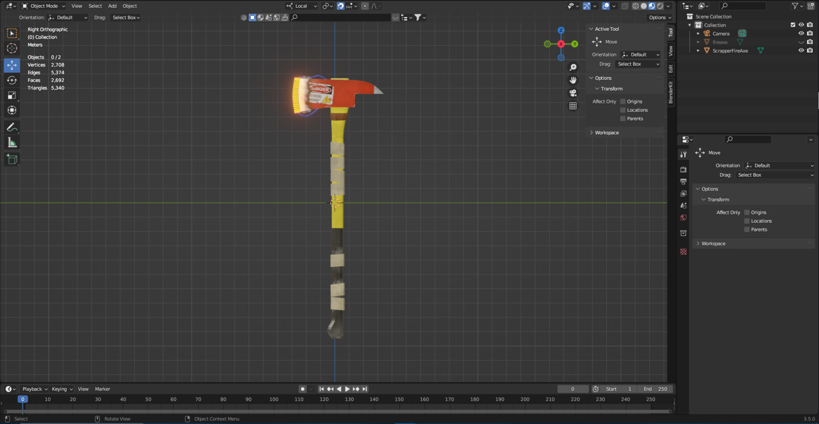 Ryan Smith (aka Bottled/TankSteel45) - Scrapper Axe | Project Cyblade