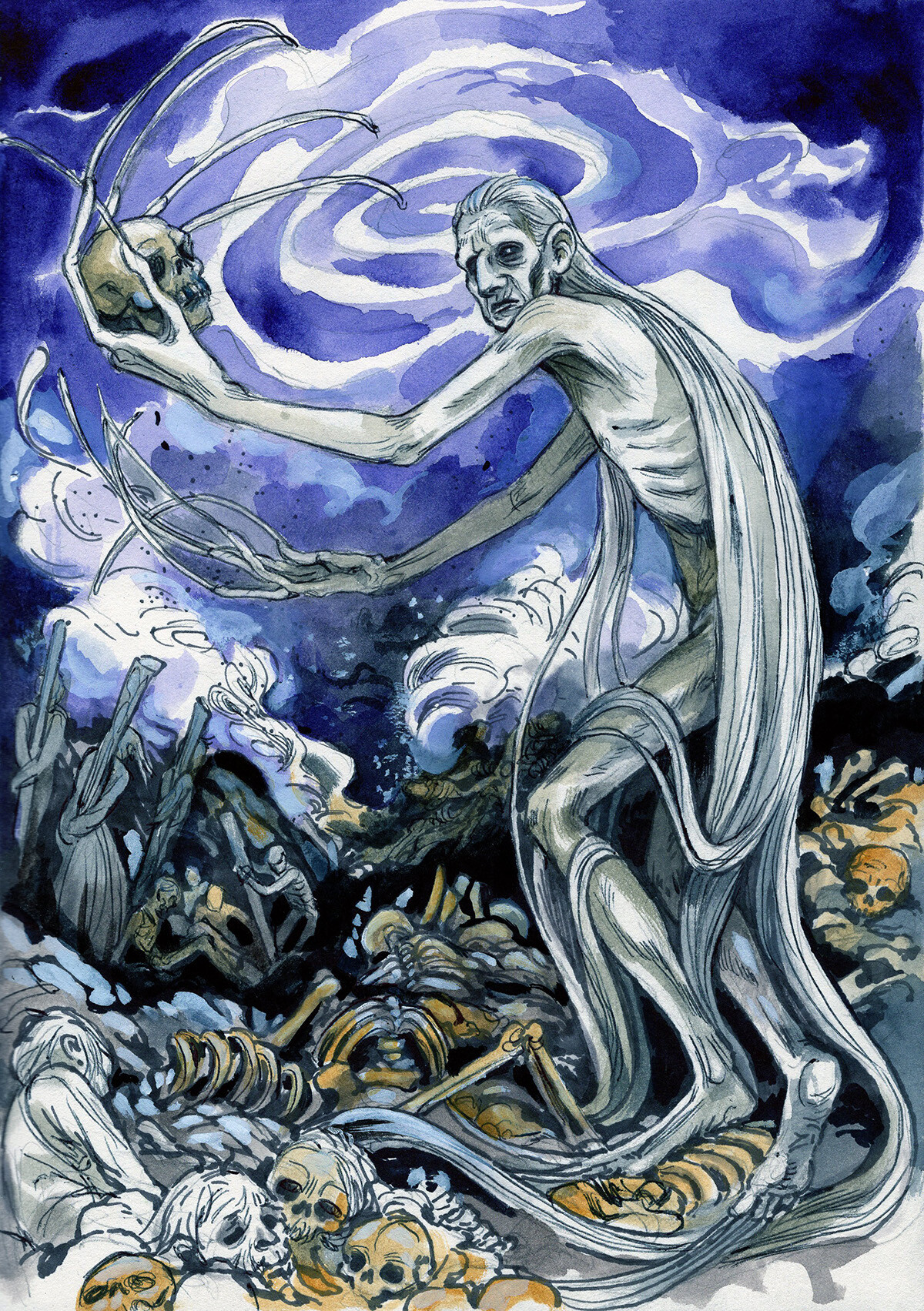 ArtStation - OC art (traditional media)