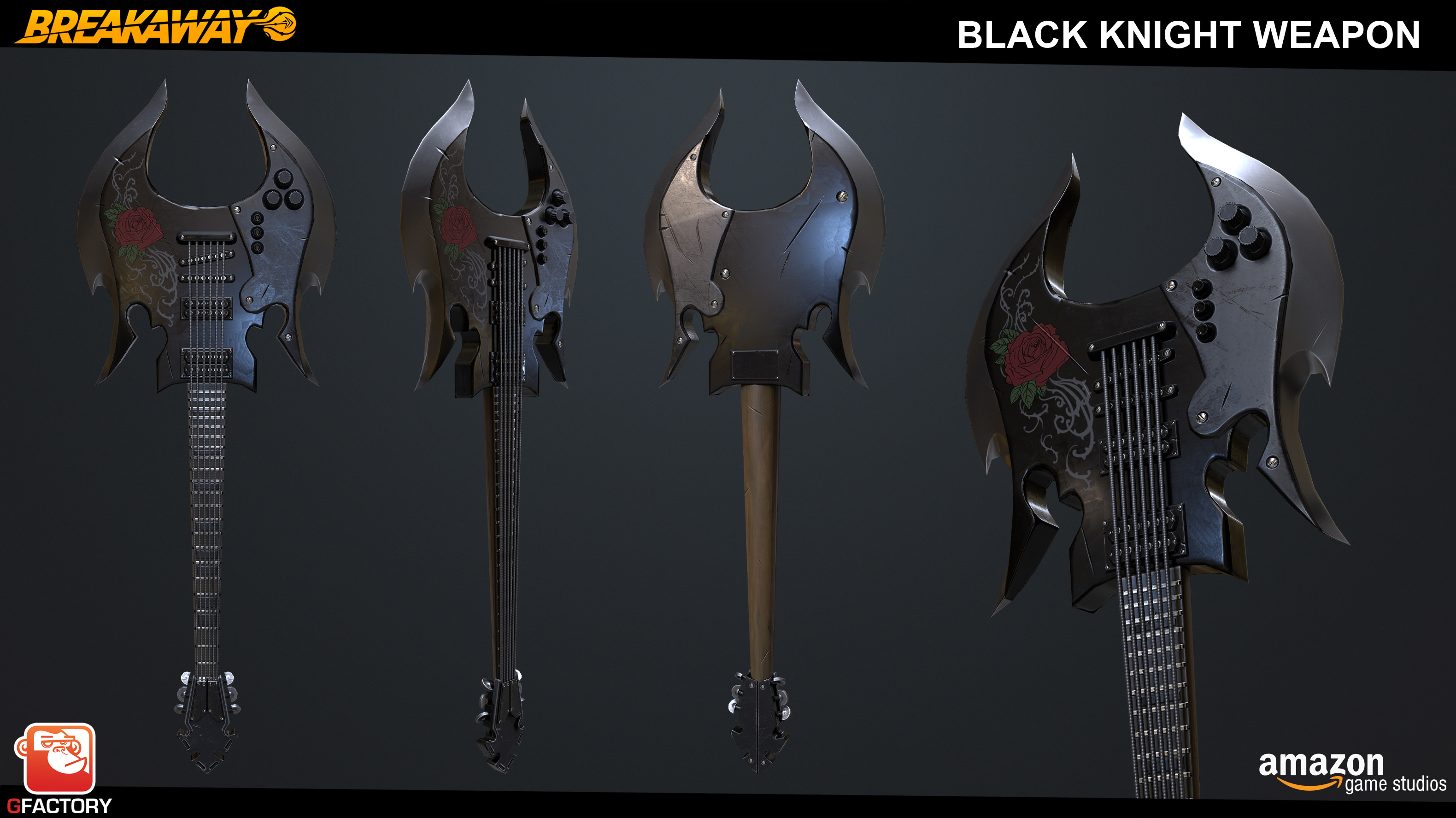 GFactory - Black Knight weapons