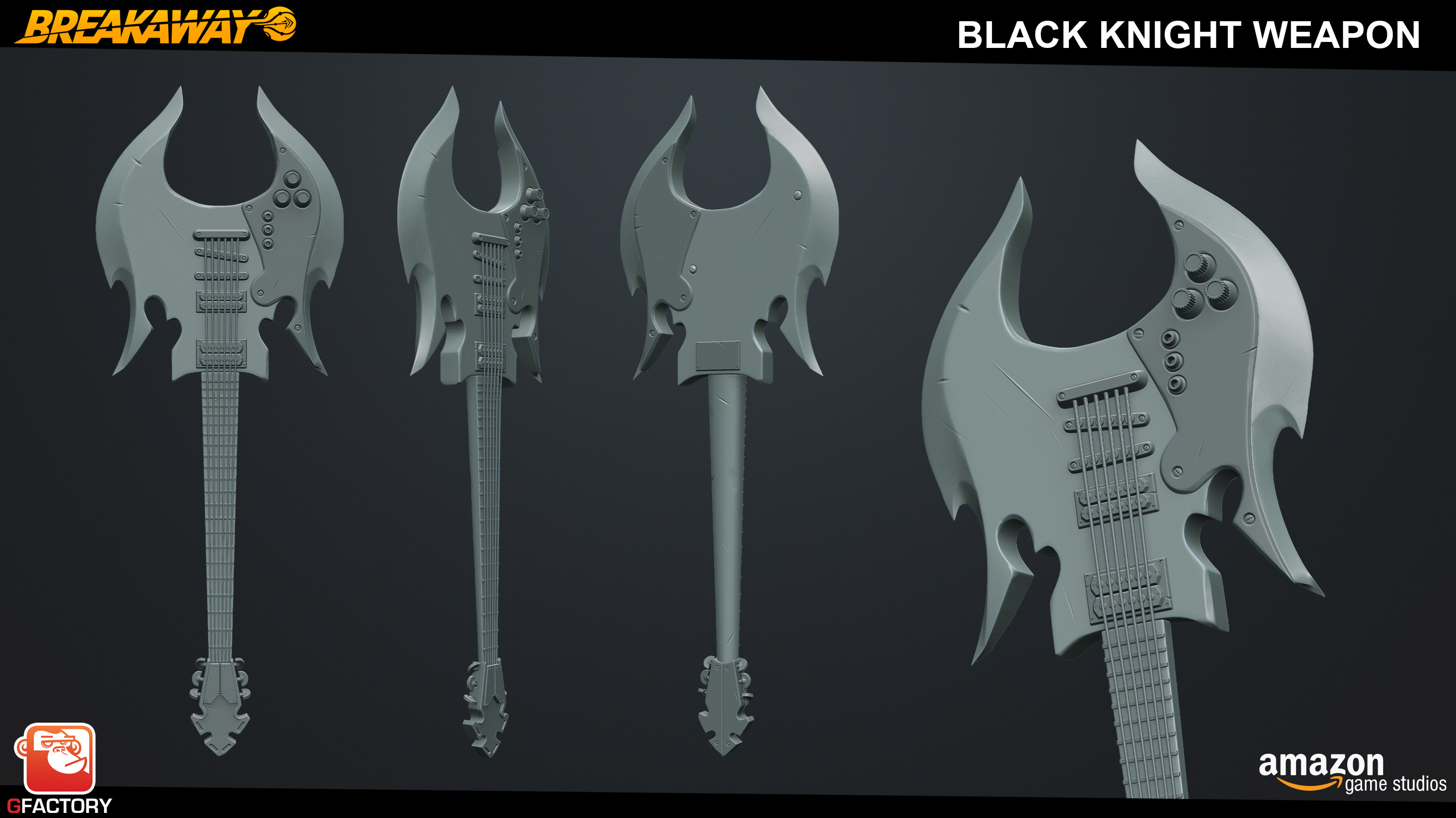 GFactory - Black Knight weapons