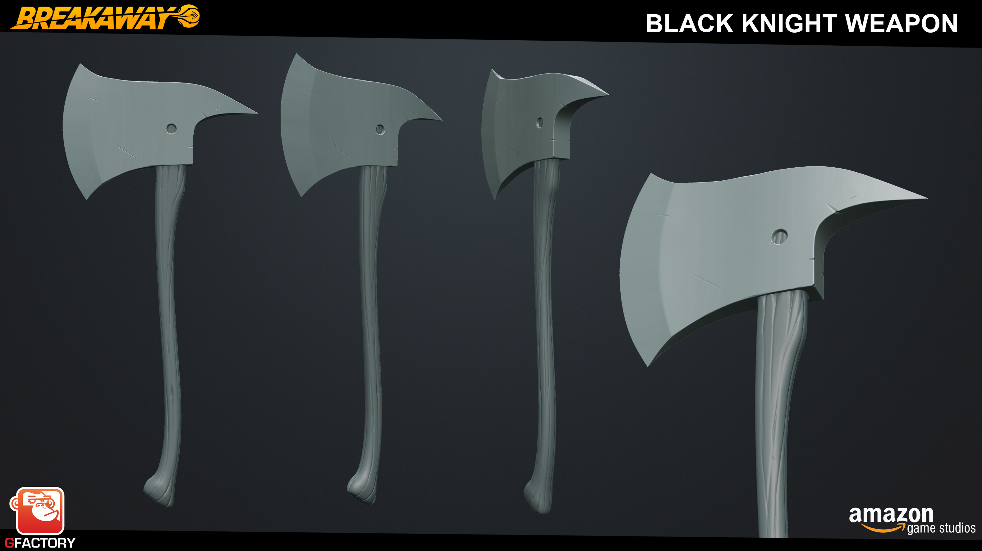GFactory - Black Knight weapons
