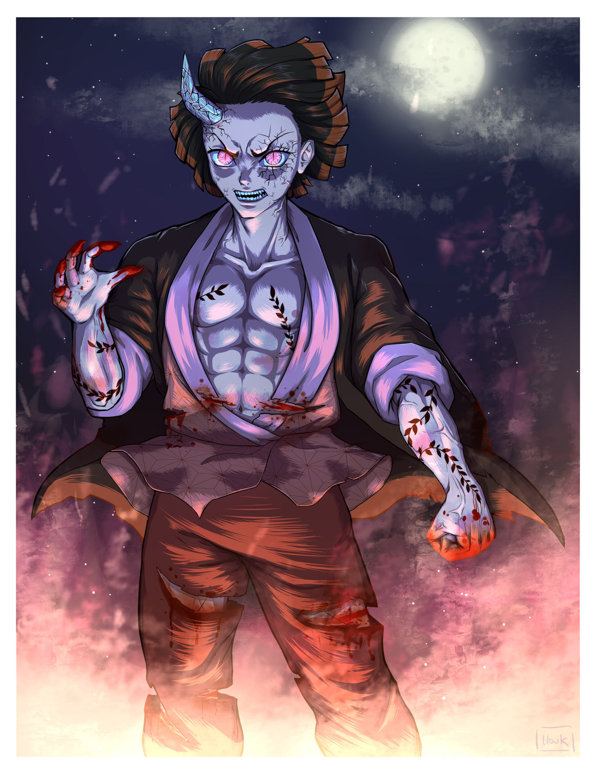 ArtStation - Male Nezuko