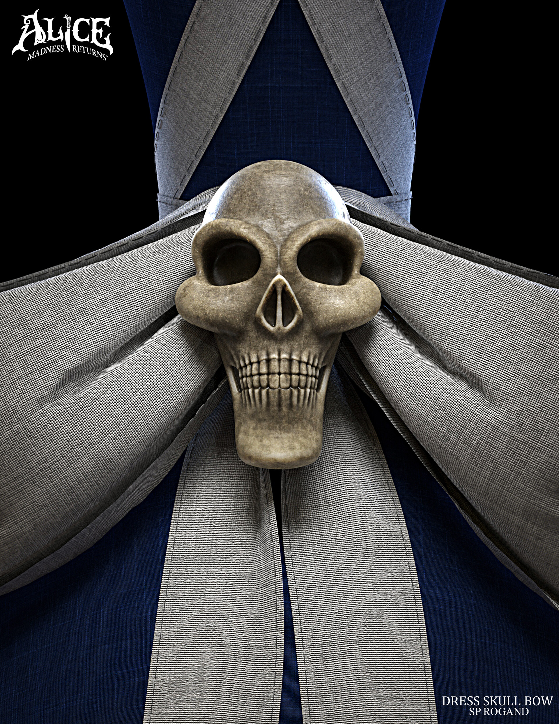 ArtStation - SKULL BOW / ALICE MADNESS RETURNS