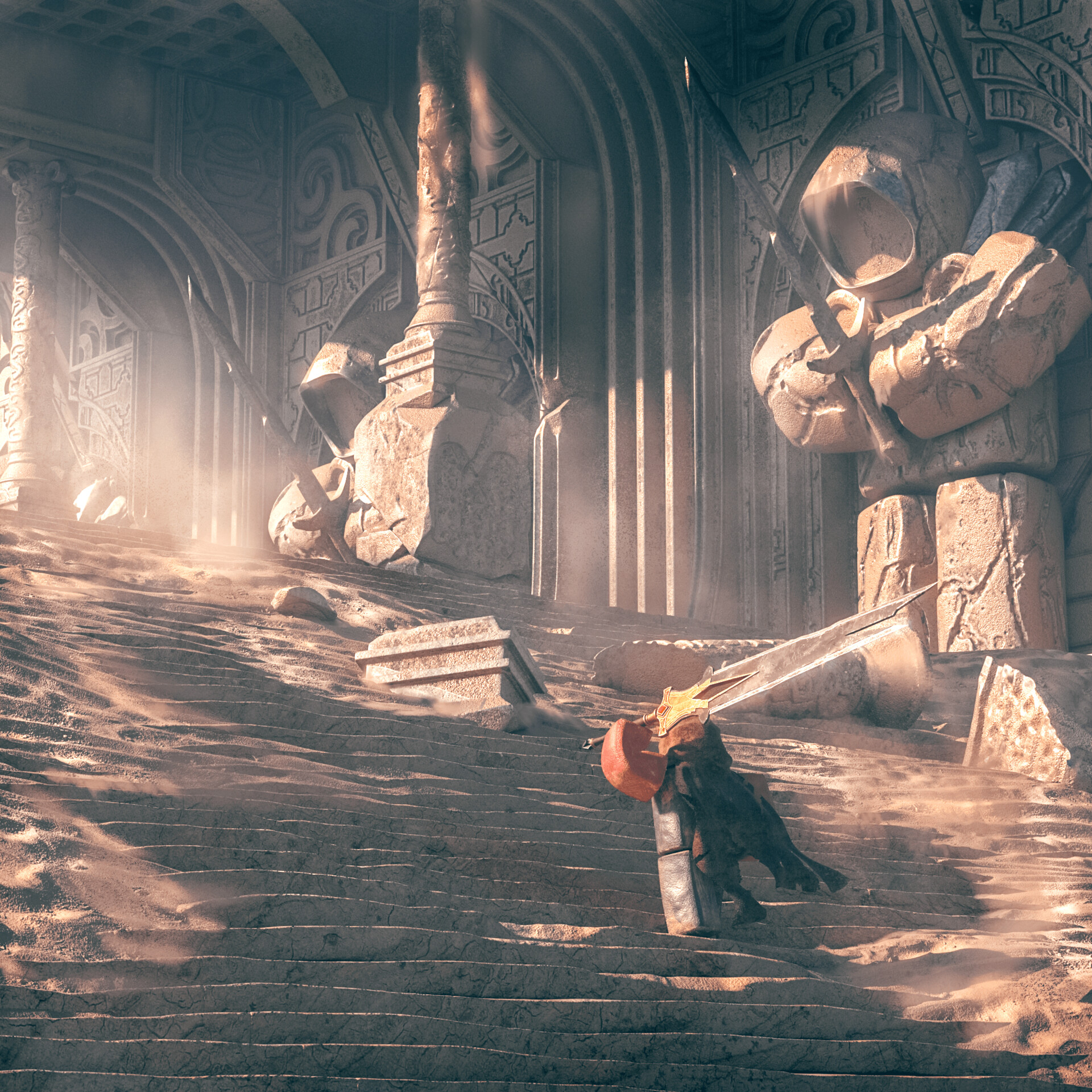 ArtStation - Temple of Aureus