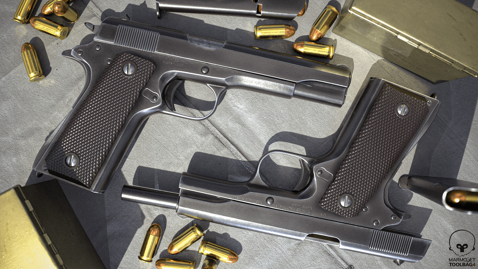 Lucas B - Colt M1911A1 .45ACP