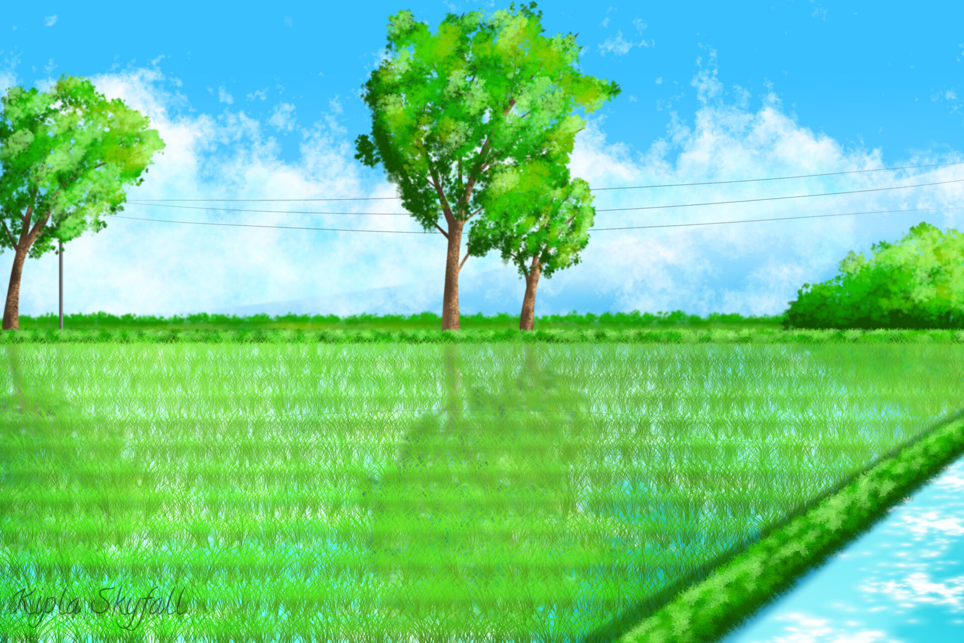 ArtStation - Ricefield