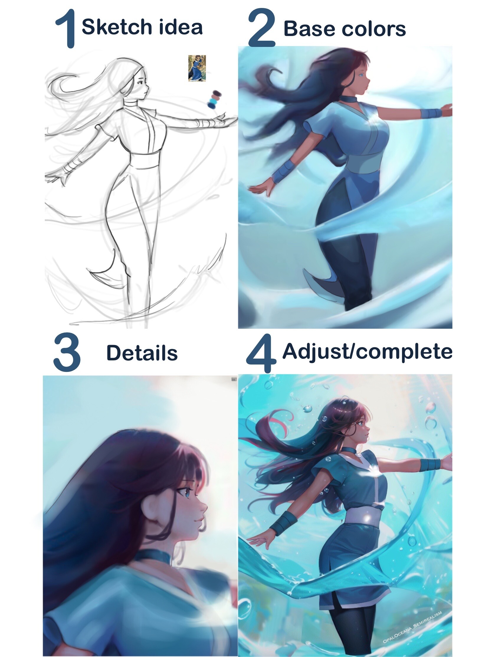 Alexis Jones - Dancing with water