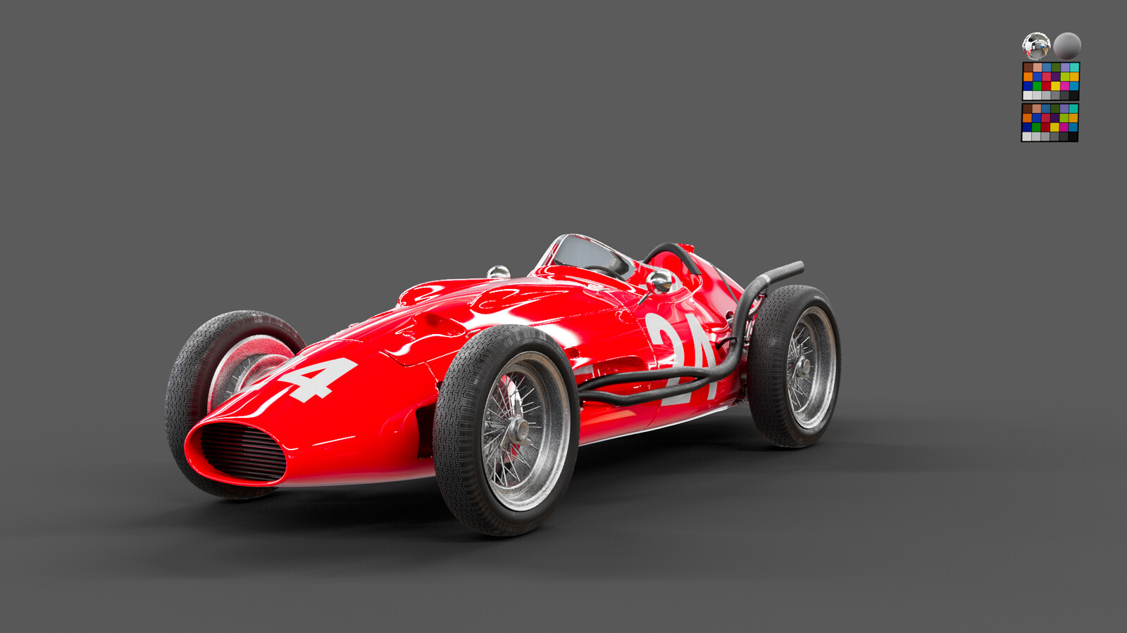 Saleem Akthar - 1960 Maserati 250F - F1