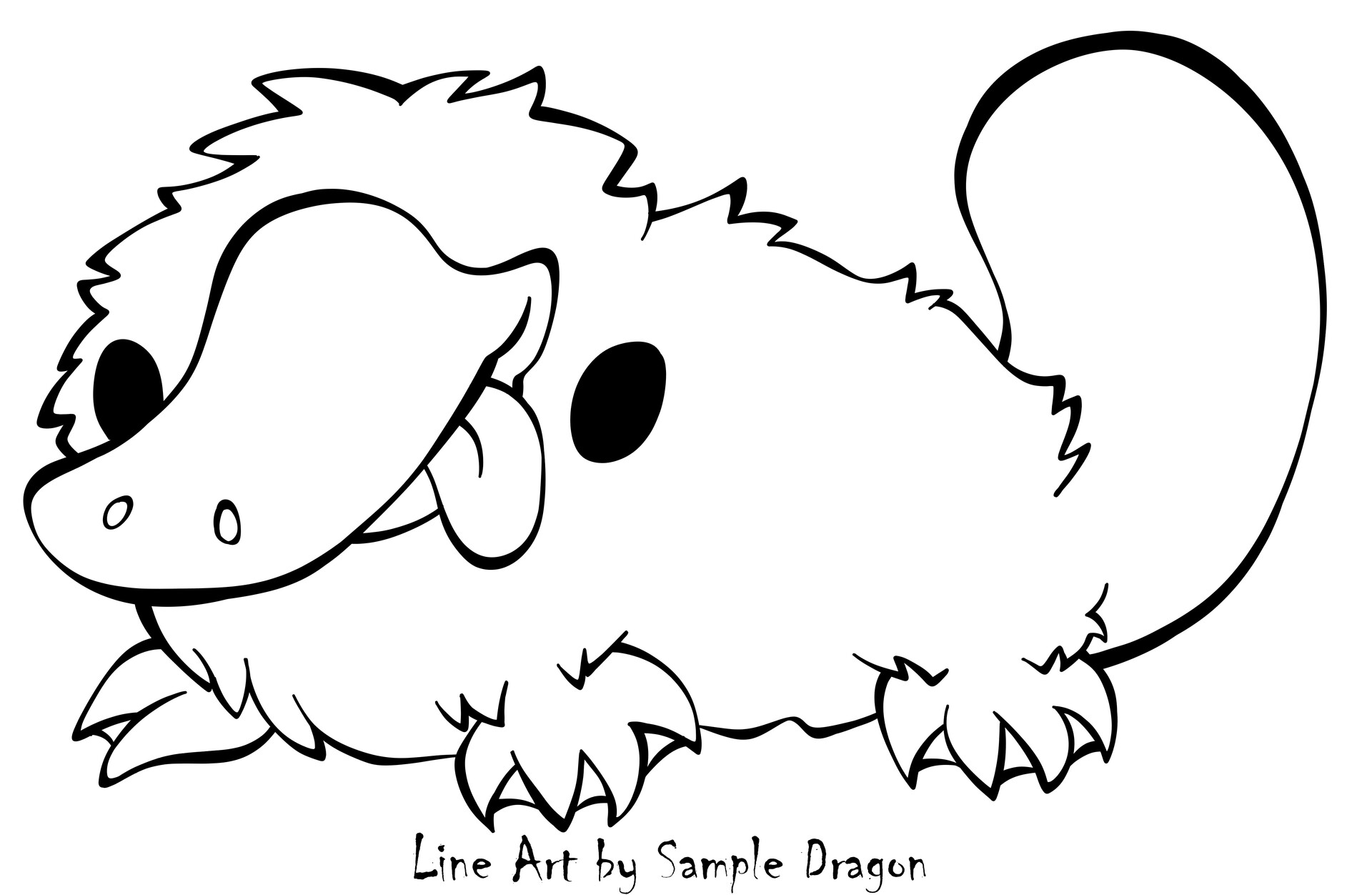mole rat coloring pages