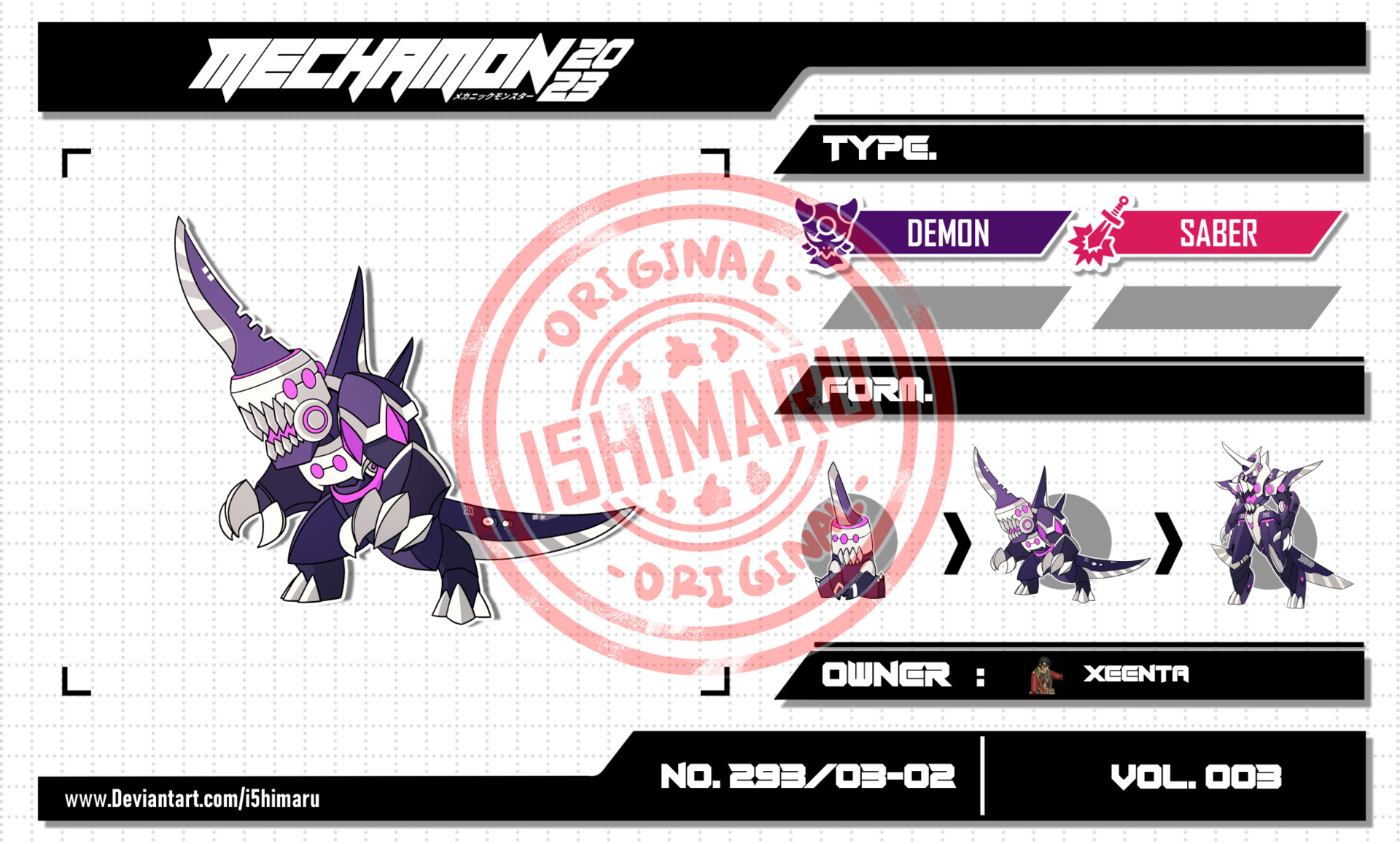 ArtStation - Mechamon NO.293/01-02 | VOL.003