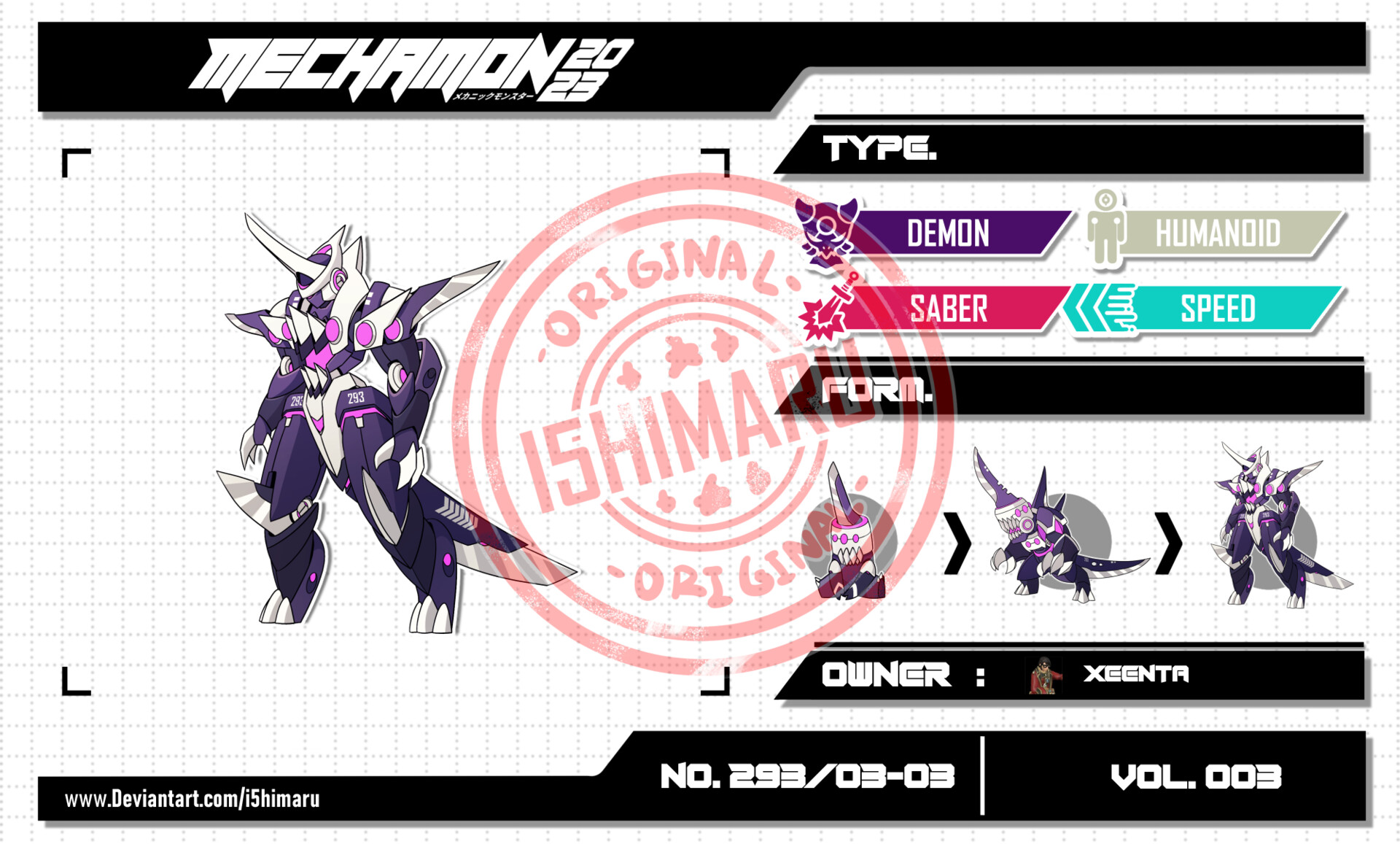 ArtStation - Mechamon NO.293/01-03 | VOL.003