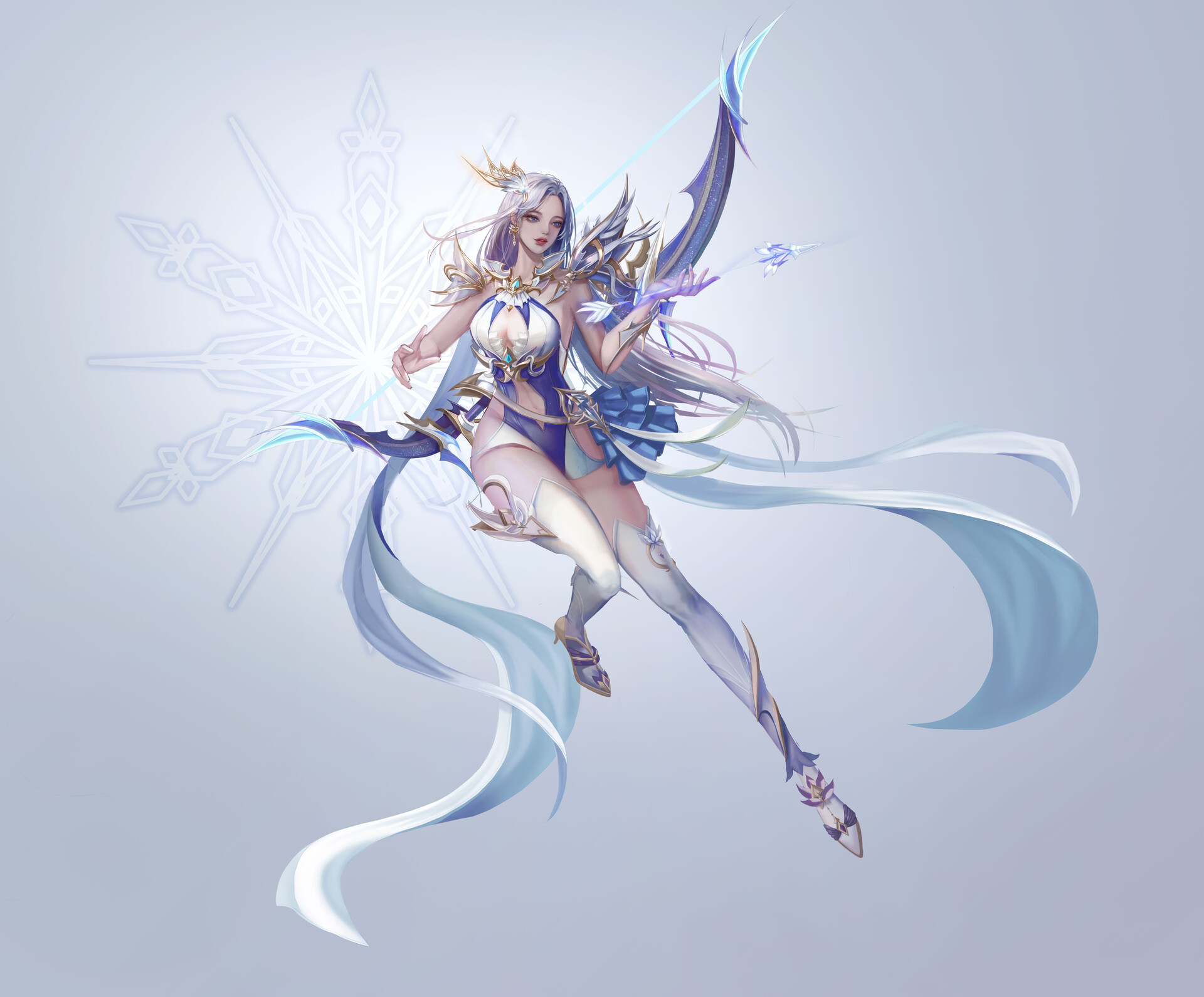 ArtStation - Ice-based archer