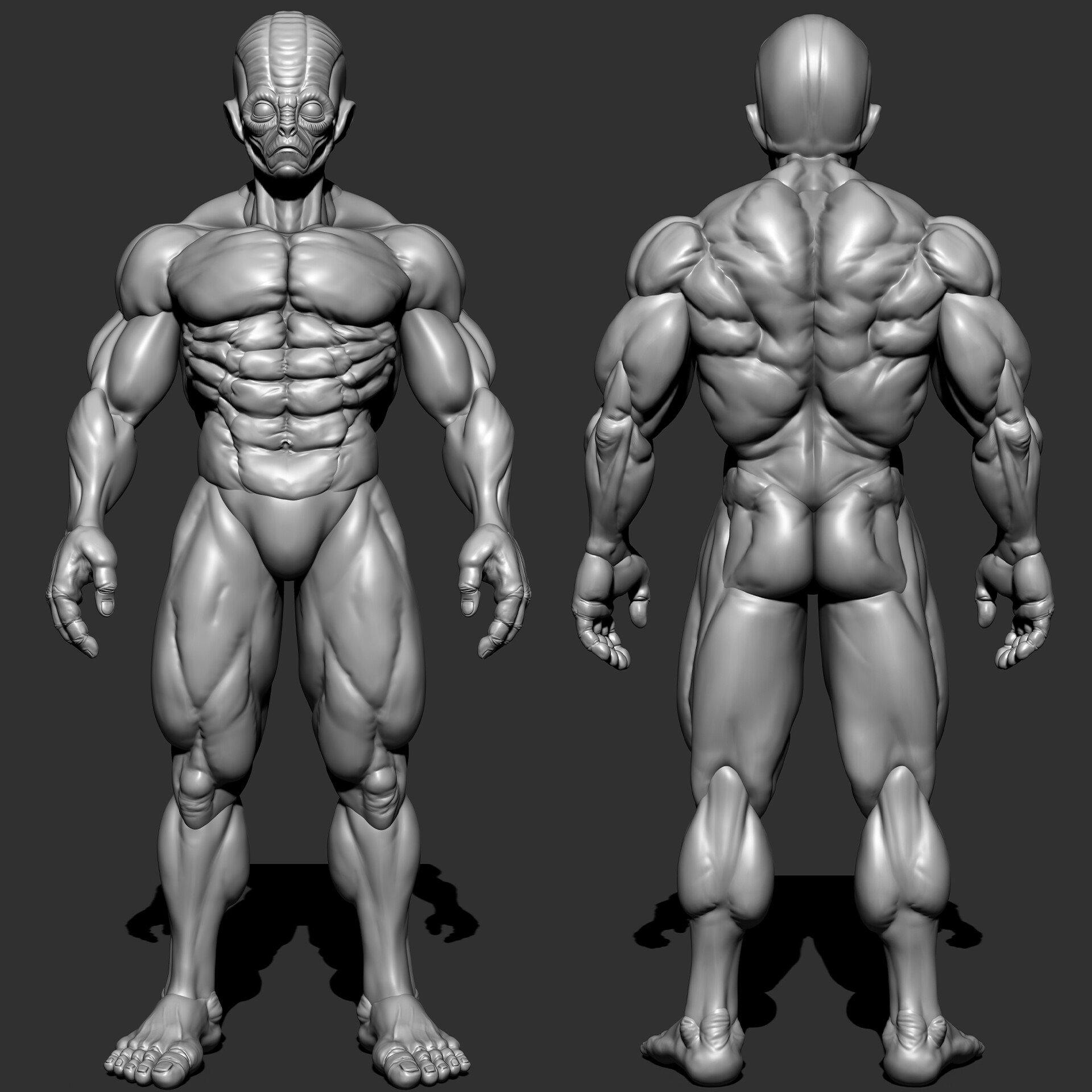 ArtStation - Random Character Sculpt