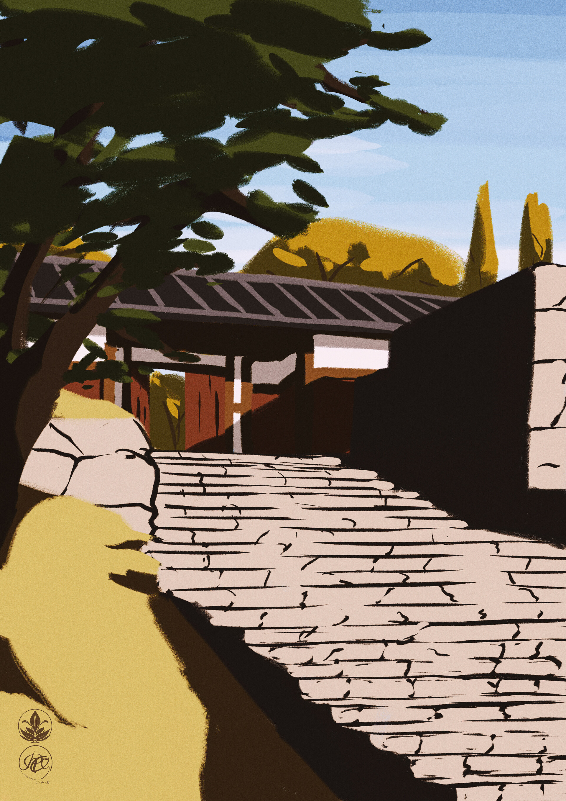 ArtStation - Akizuki Castle