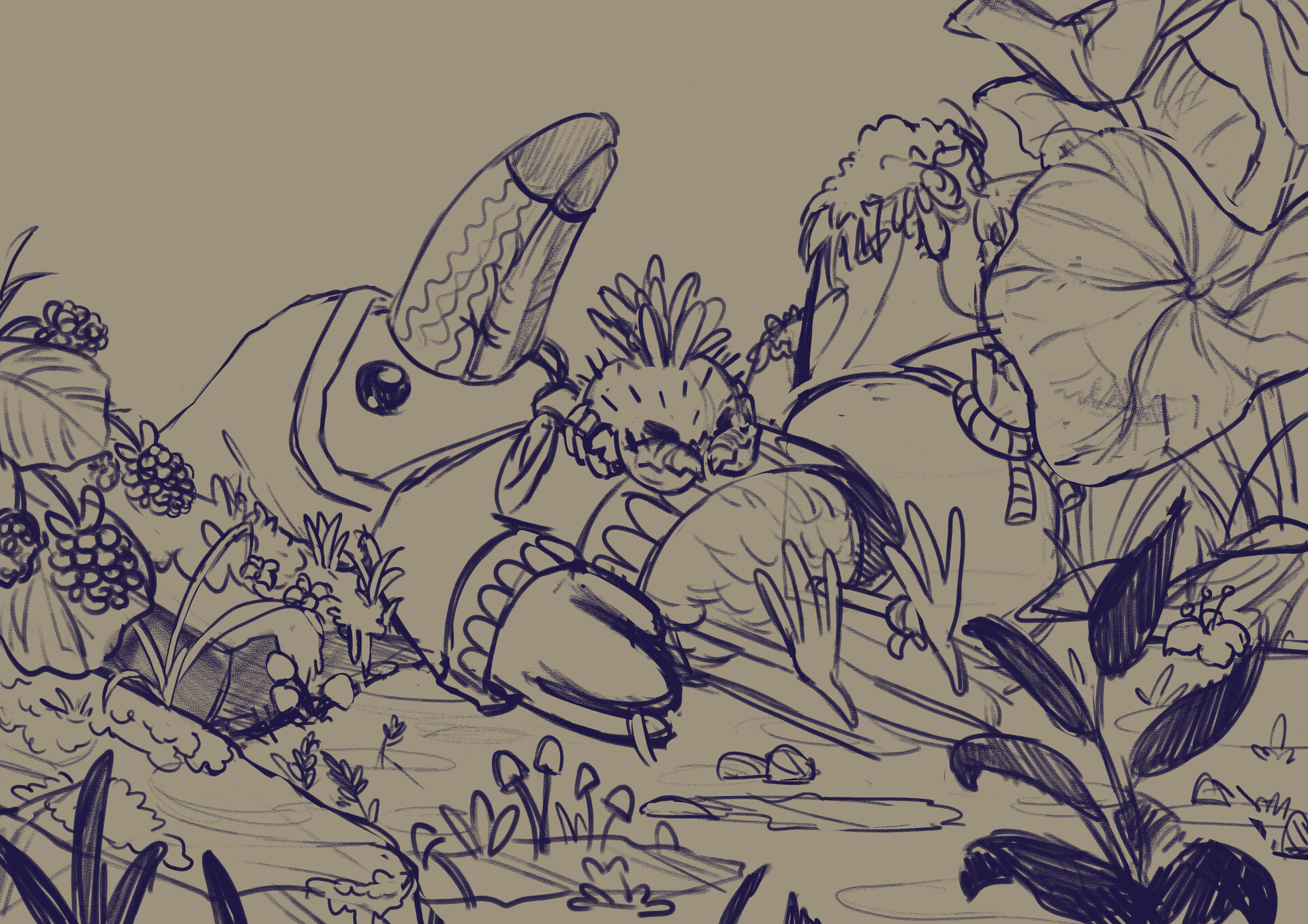 Léa ESPANET | Arryah - Tuki-Tuki in the moonlight