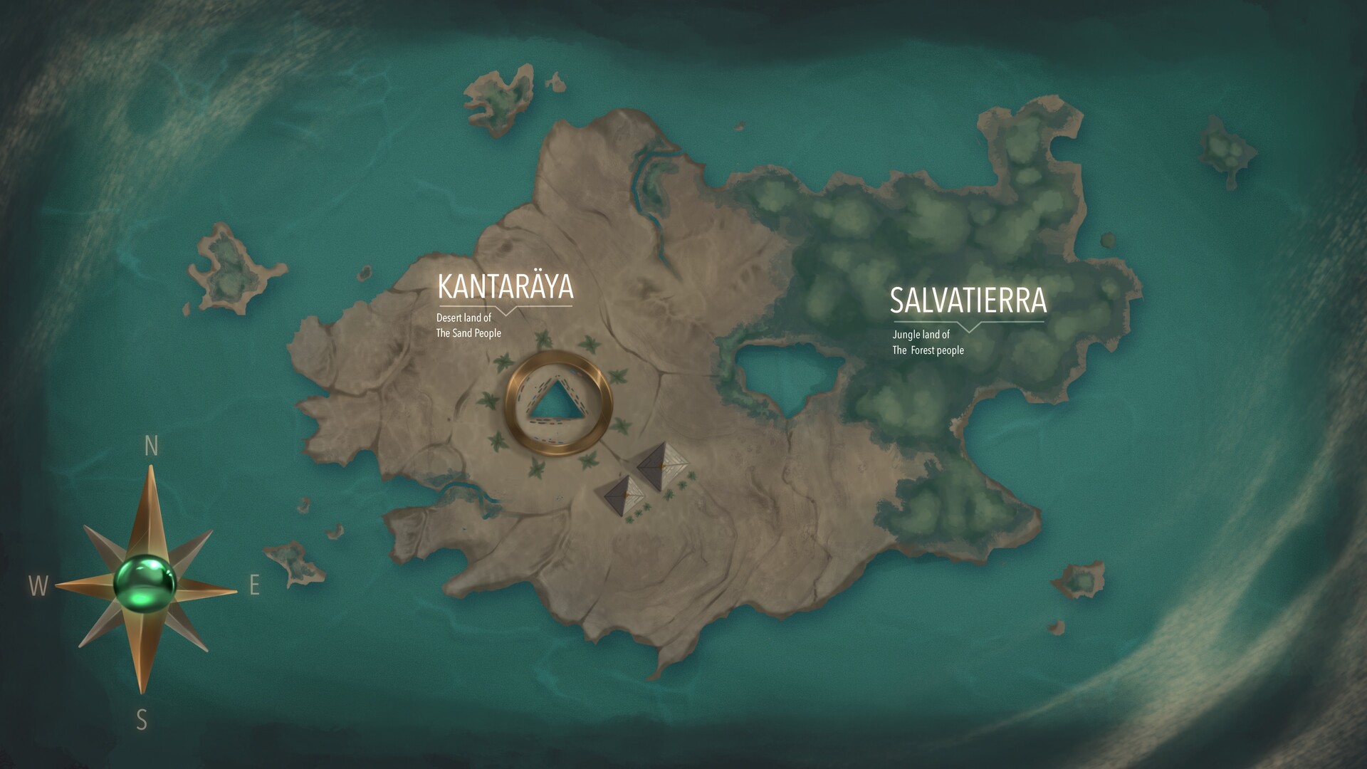 ArtStation - Game map