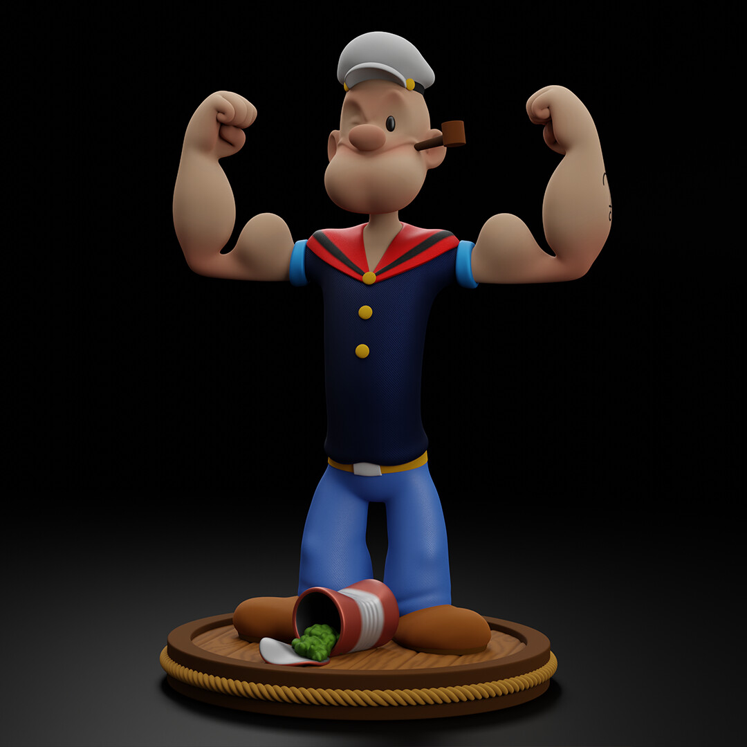 Rick Regi - Popeye 3D Print