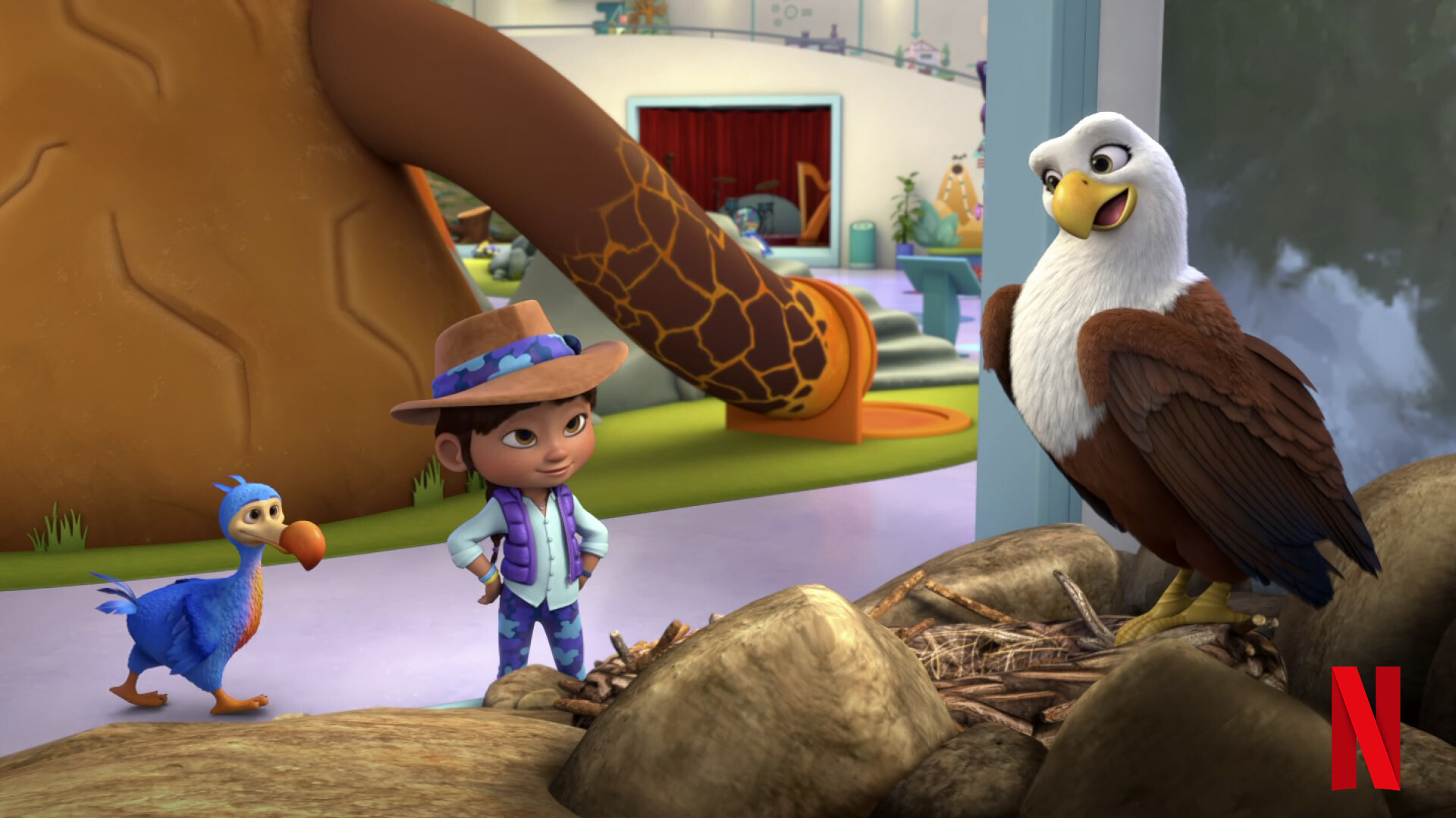 Marco Rendina - Ridley Jones - Netflix