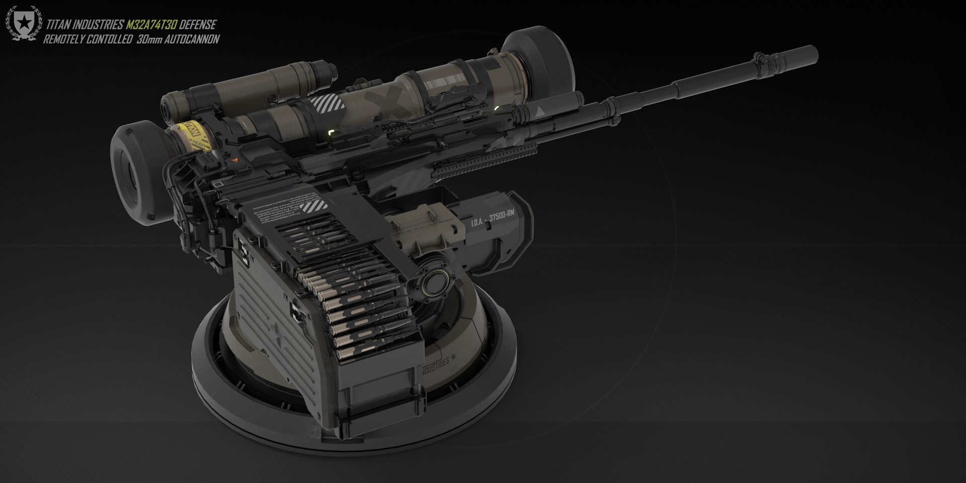 GorgeZX - M32A74T30 30mm autocannon