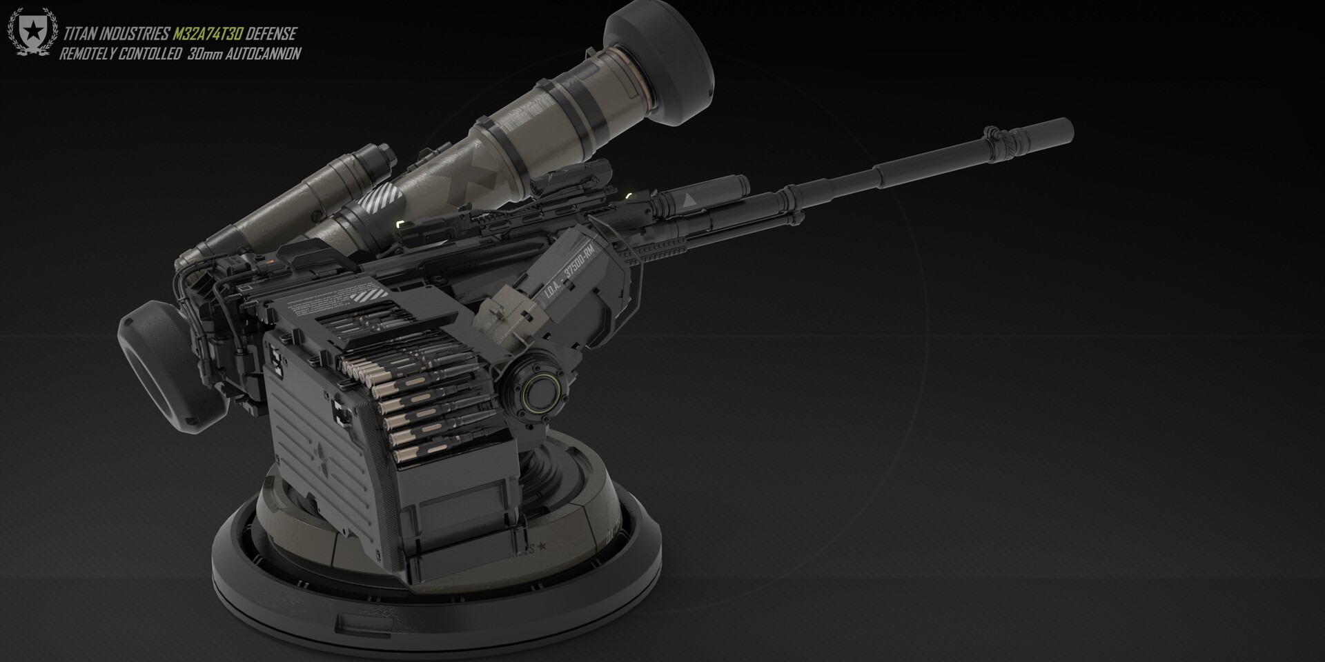 GorgeZX - M32A74T30 30mm autocannon