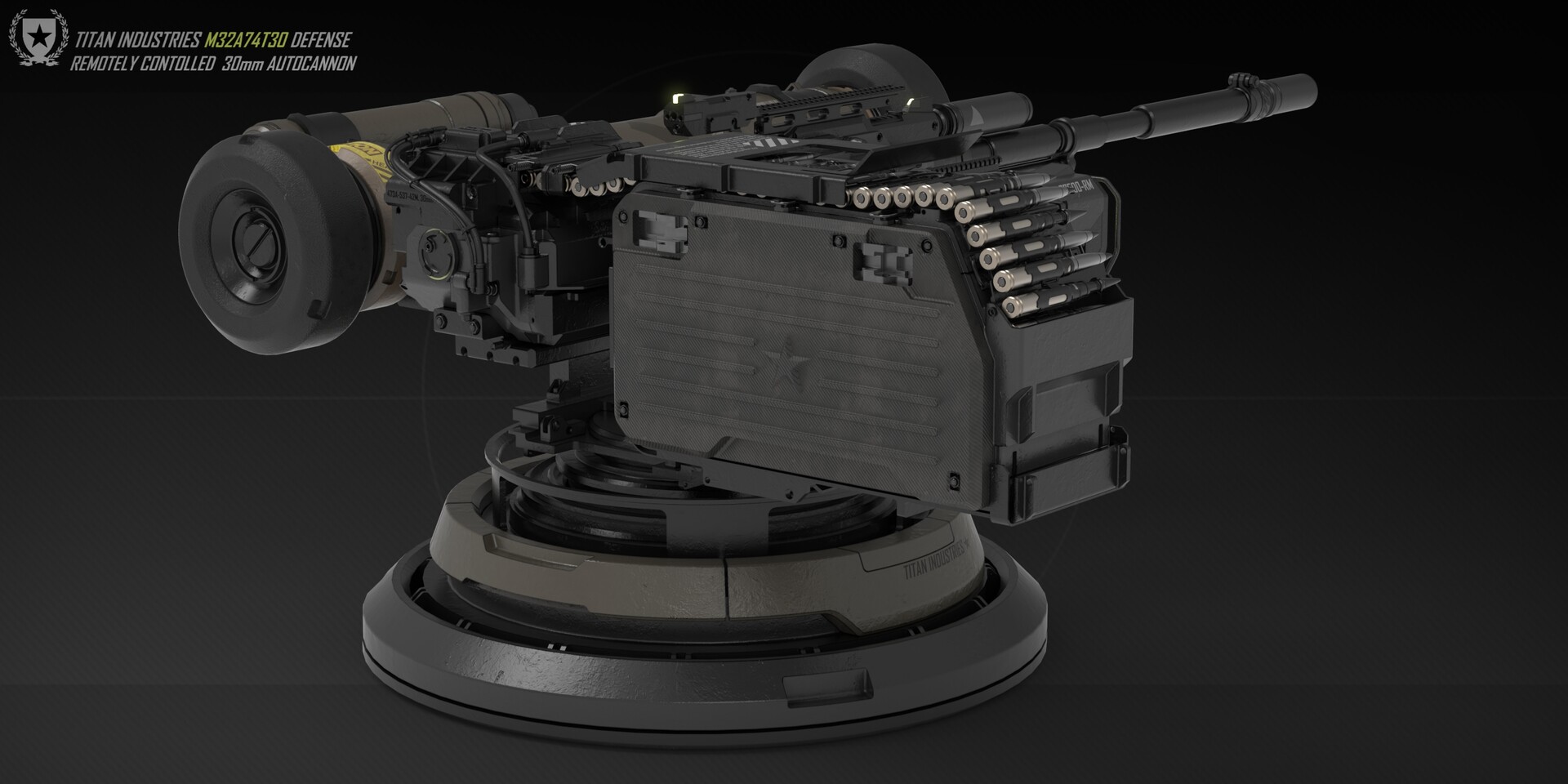 GorgeZX - M32A74T30 30mm autocannon