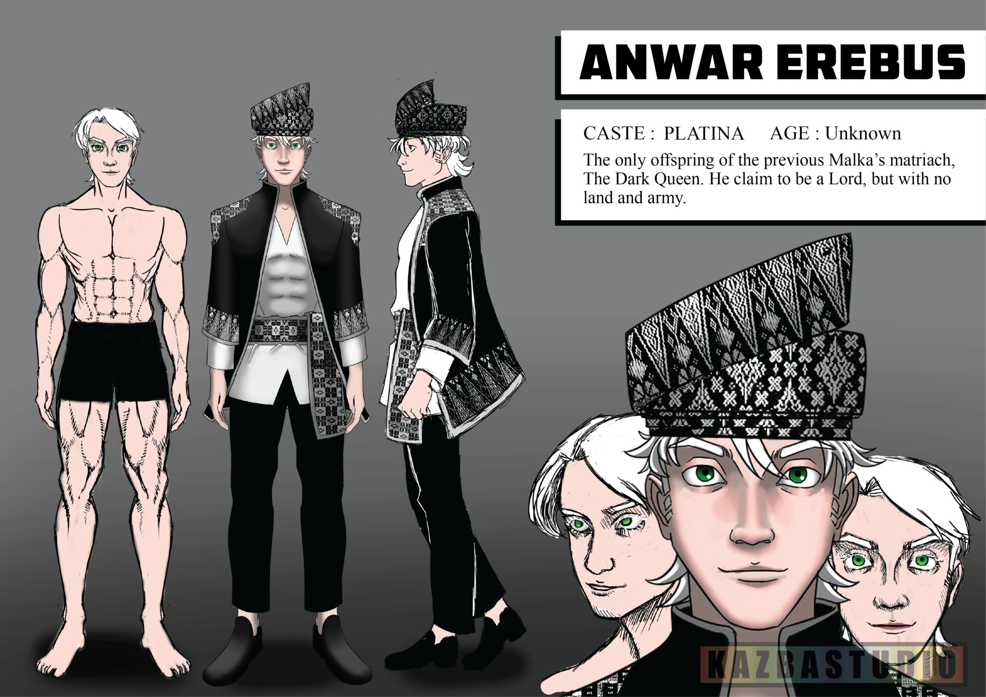 ArtStation - Anwar Erebus Character Design Illustration