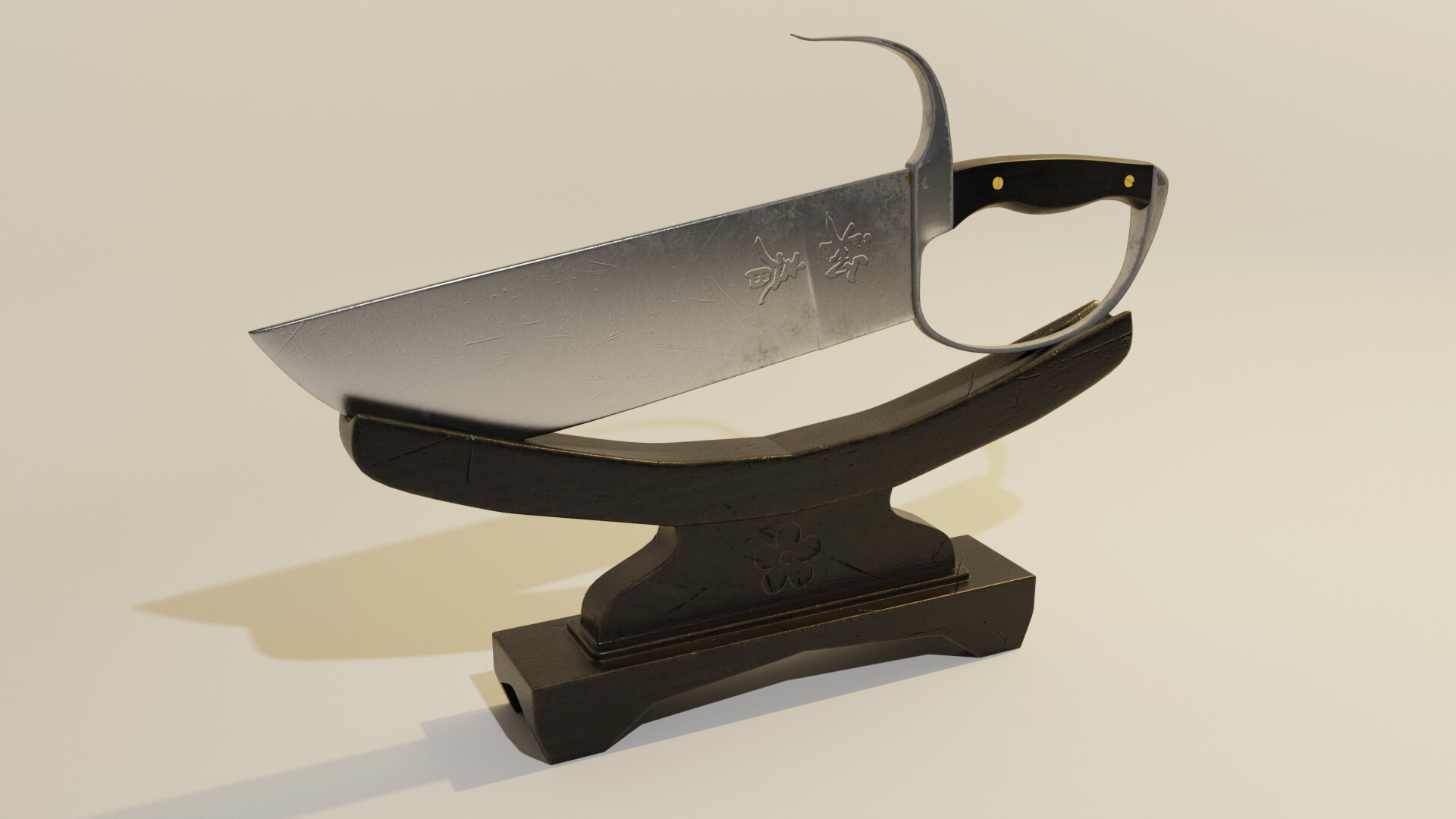 ArtStation - Wing Chun Butterflies Knife DAO