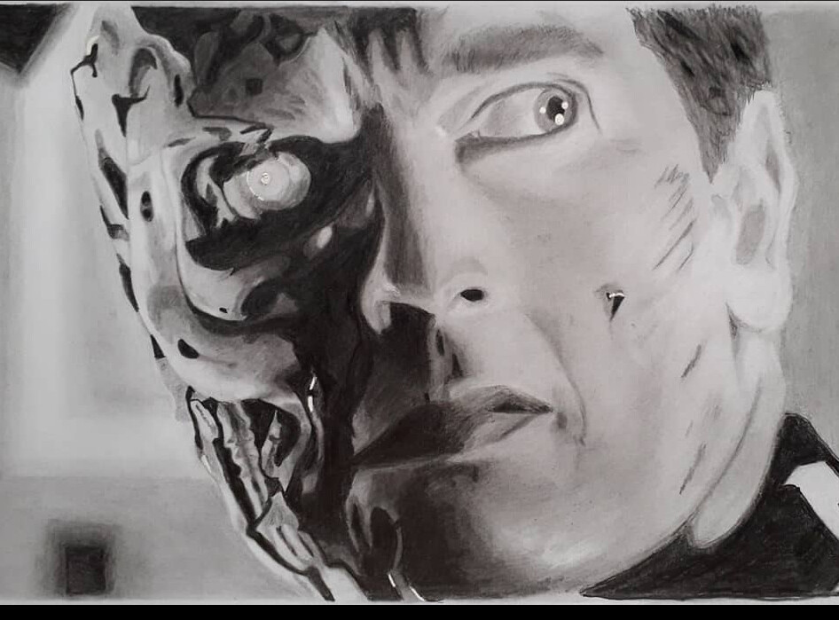 ArtStation - Drawing made in graphite.